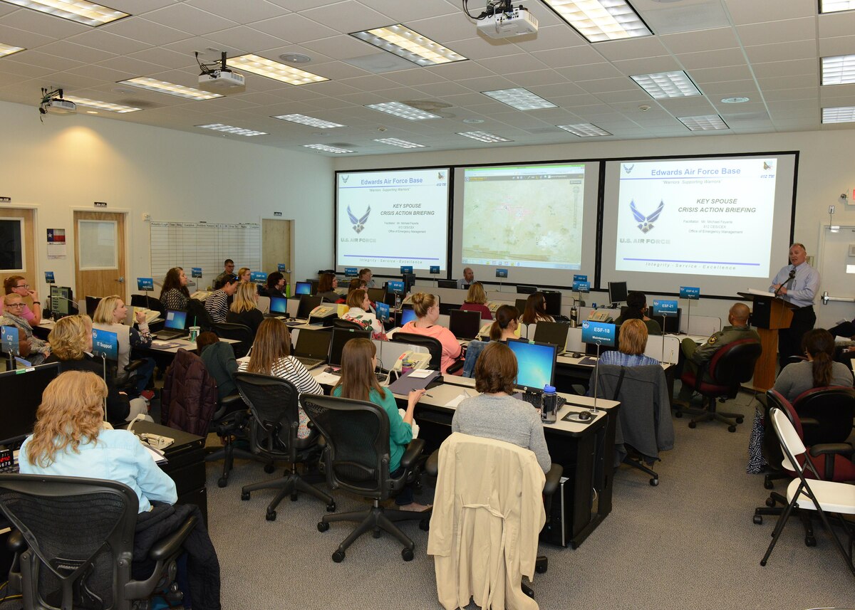 Spouses get inside look at emergency operations > Edwards Air Force ...