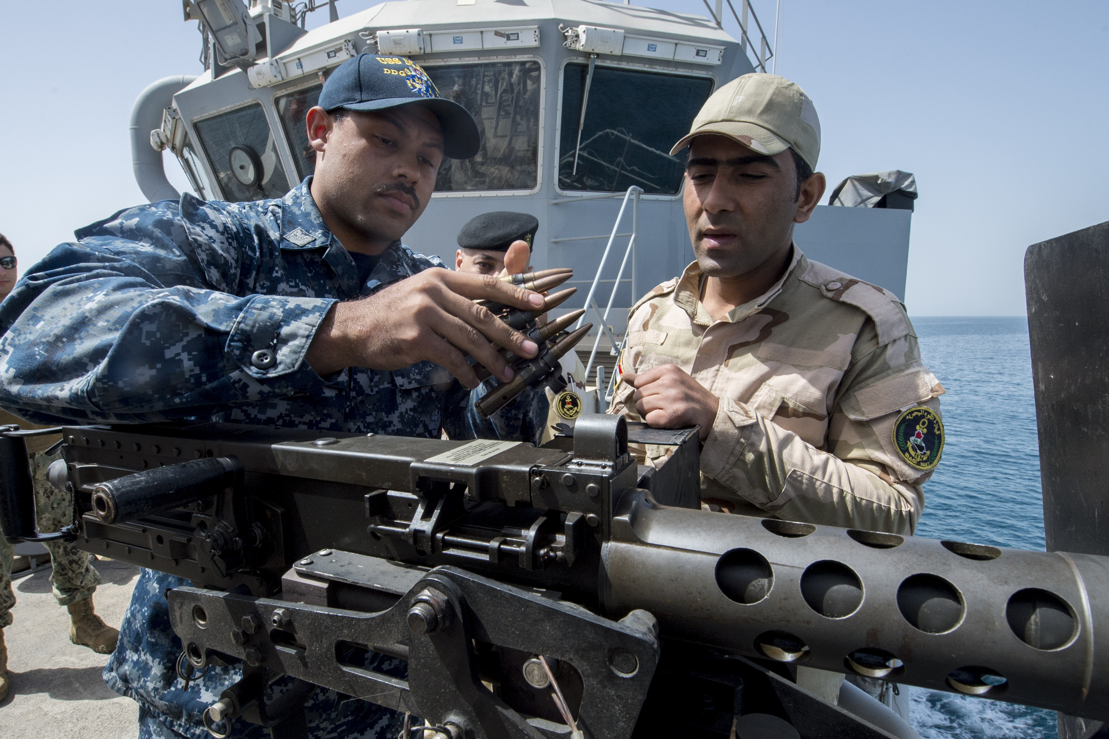 U.S., Iraq, Kuwait Conduct First Trilateral Exercise in U.S. 5th Fleet ...