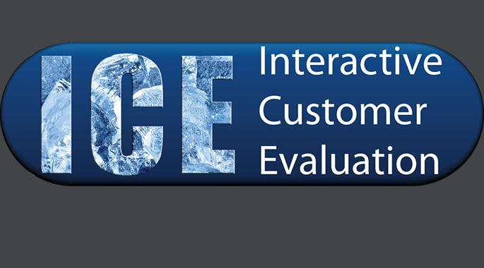 Interactive Customer Evaluation graphic