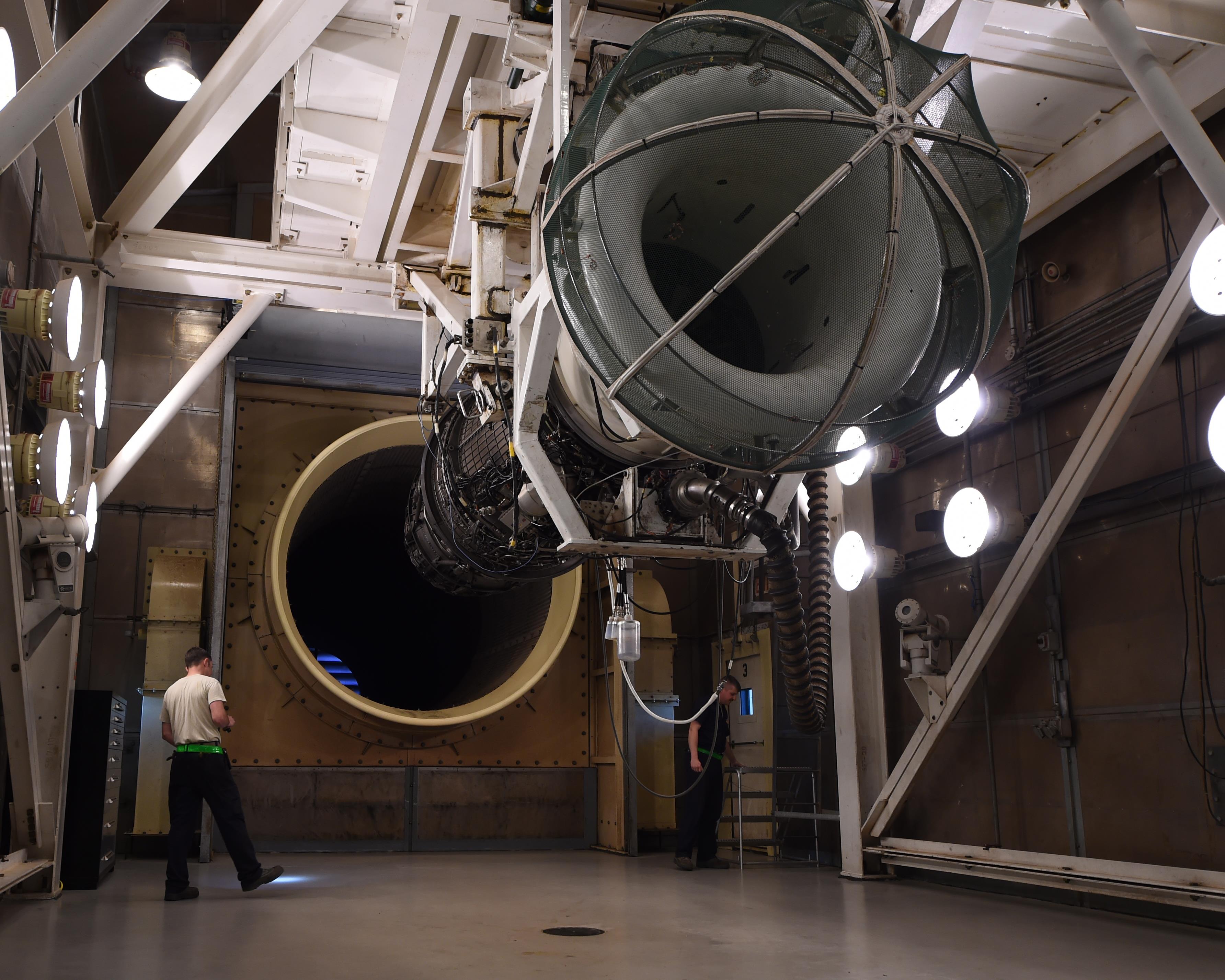 Getting the B-1 ready for takeoff