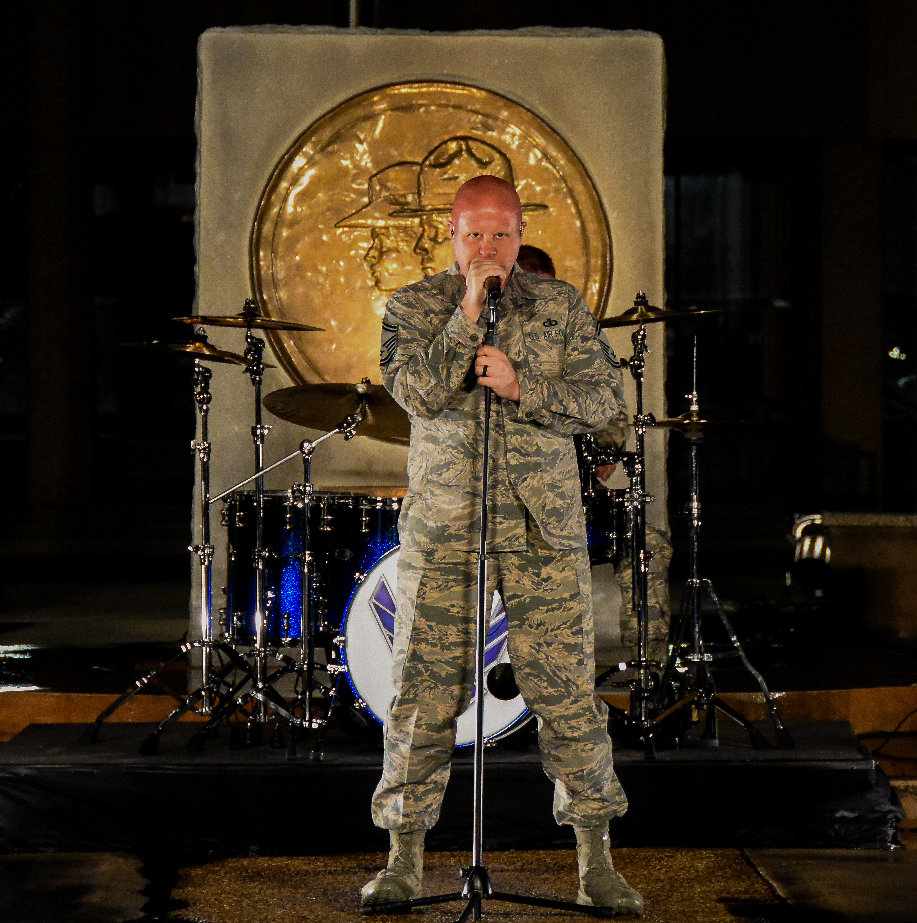 SMSgt Ryan Carson singing "Find You”