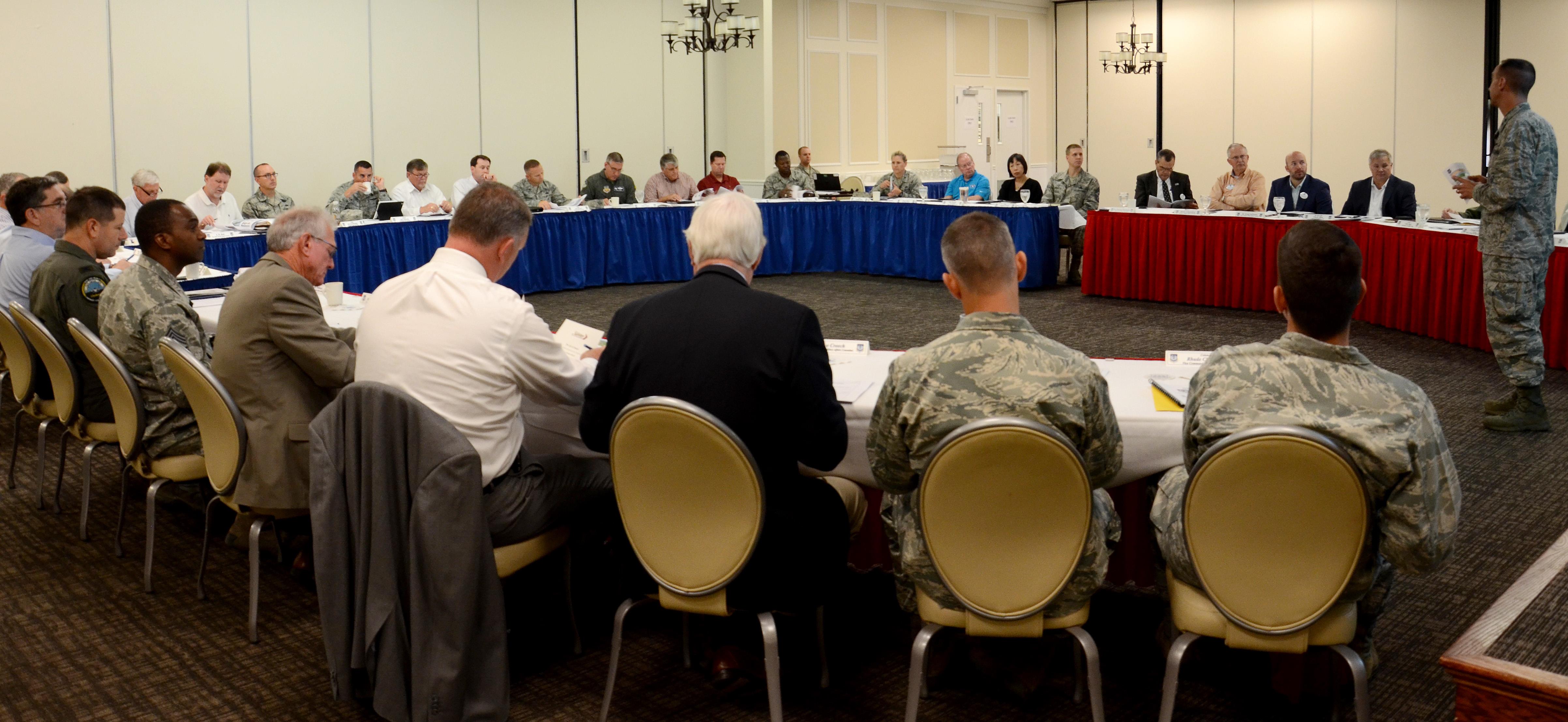 Civic, military leaders collaborate on community best practices during ...