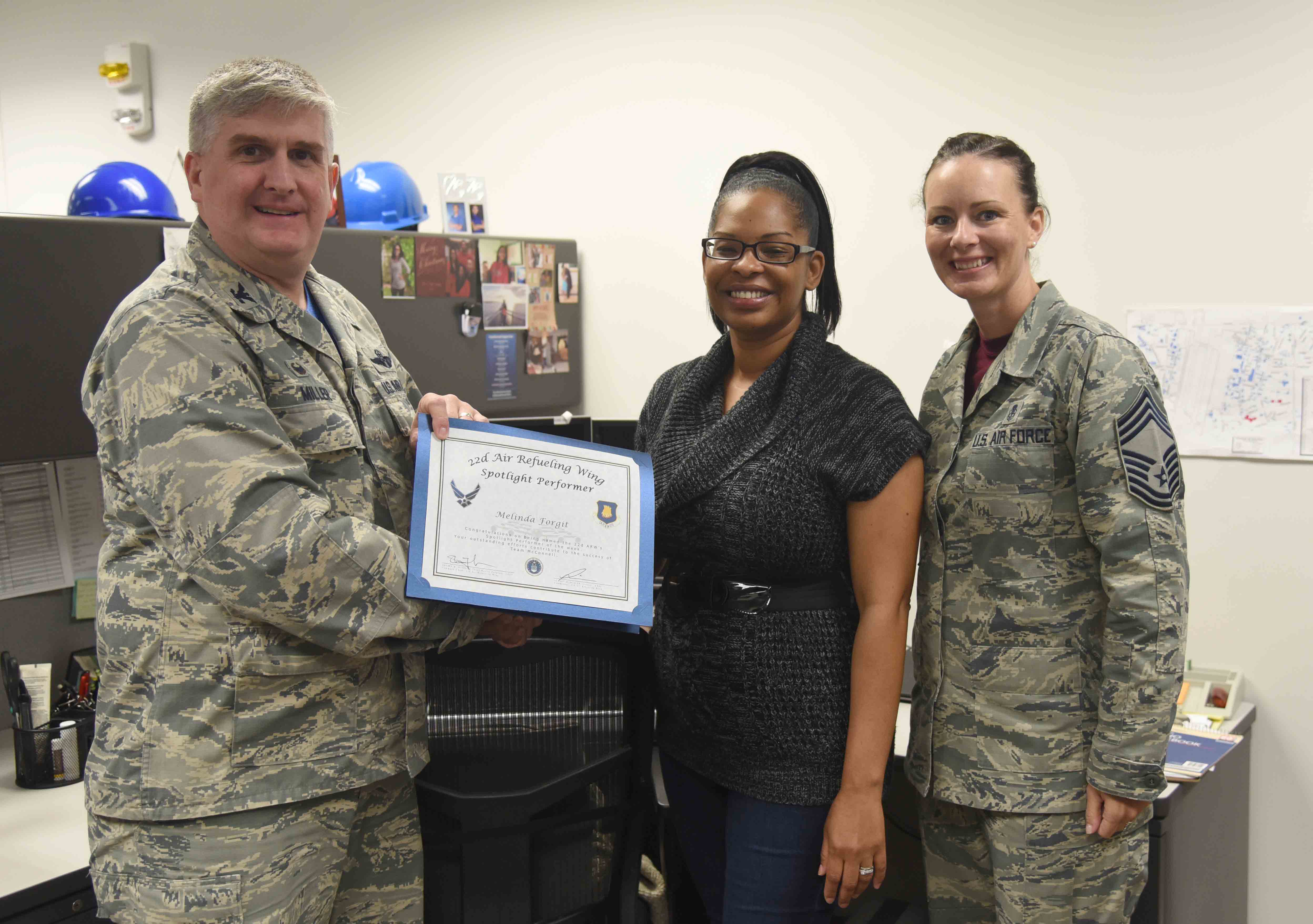 22nd CONS member earns spotlight performer > McConnell Air Force Base ...