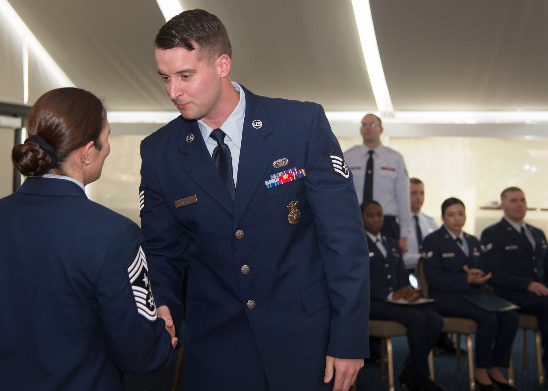 Enlisted promotions held