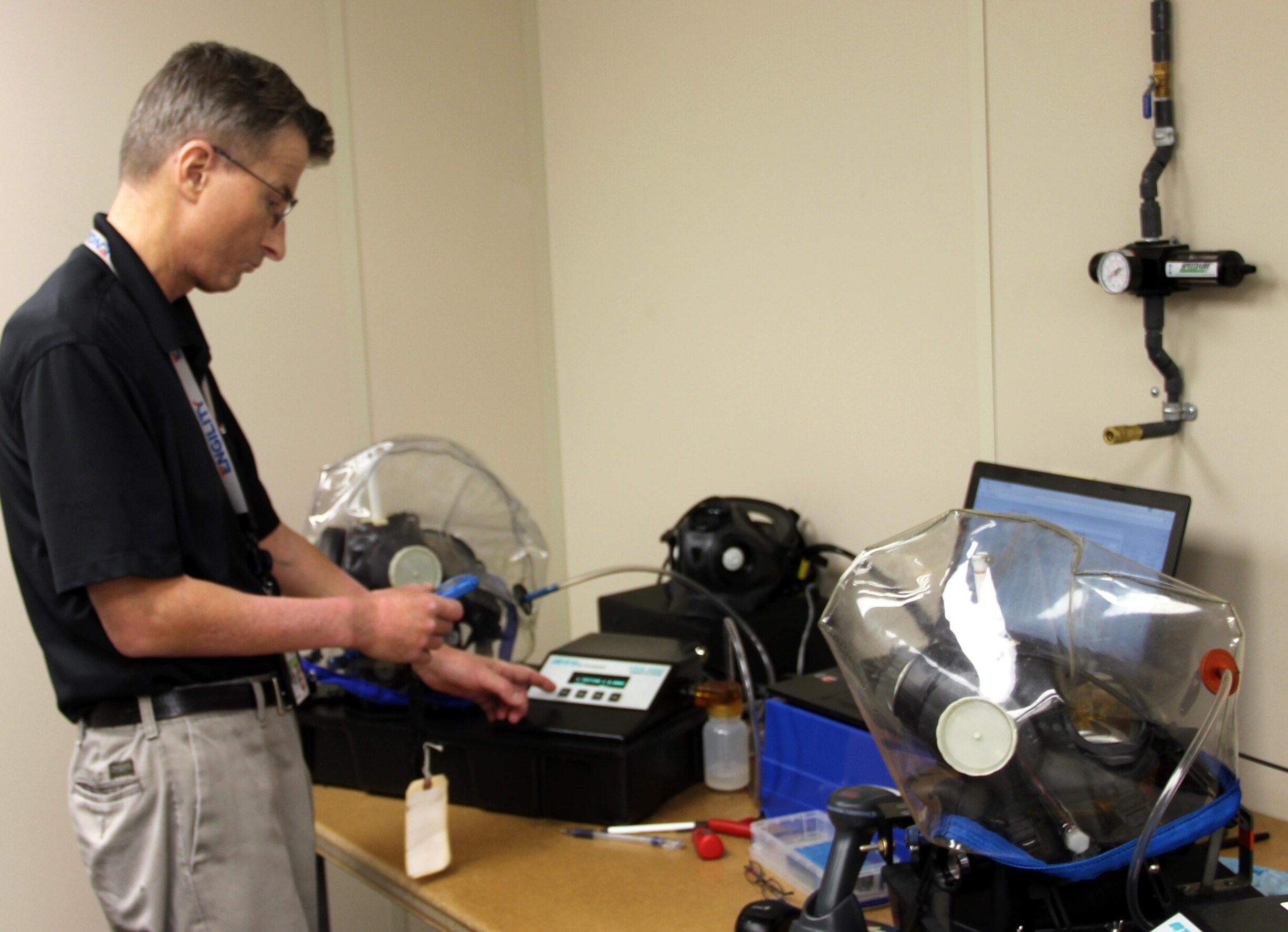 Air Force mask inspection and repair program