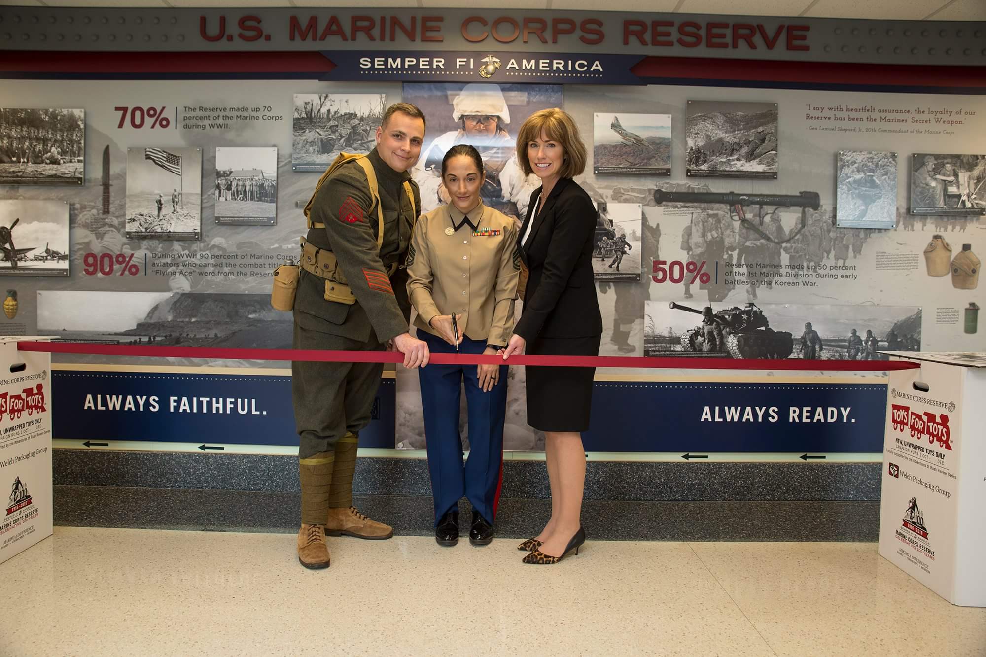 Marine Corps Reserve Centennial planners honored for “Centennial ...