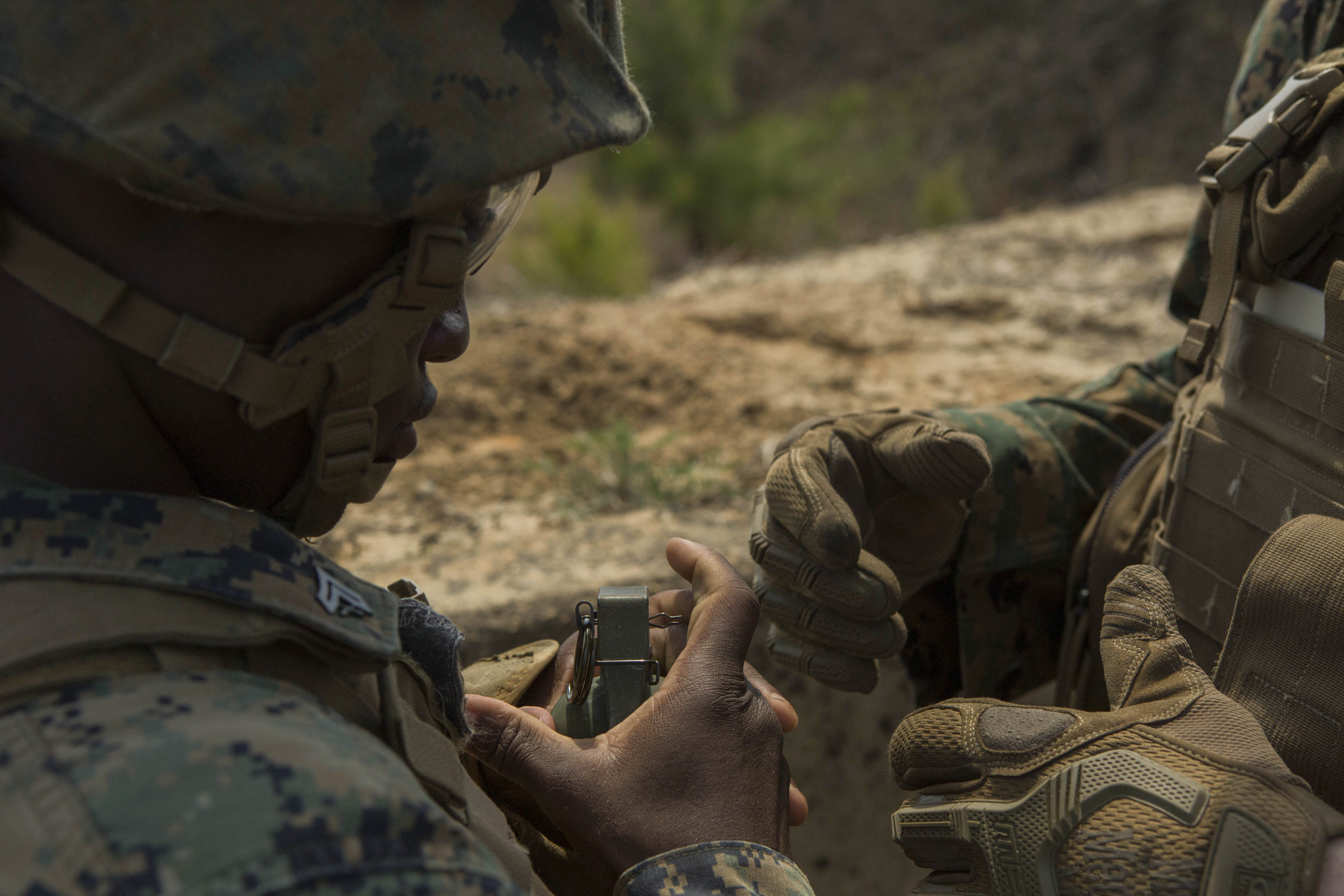 Boom: 2/2 conducts grenade range
