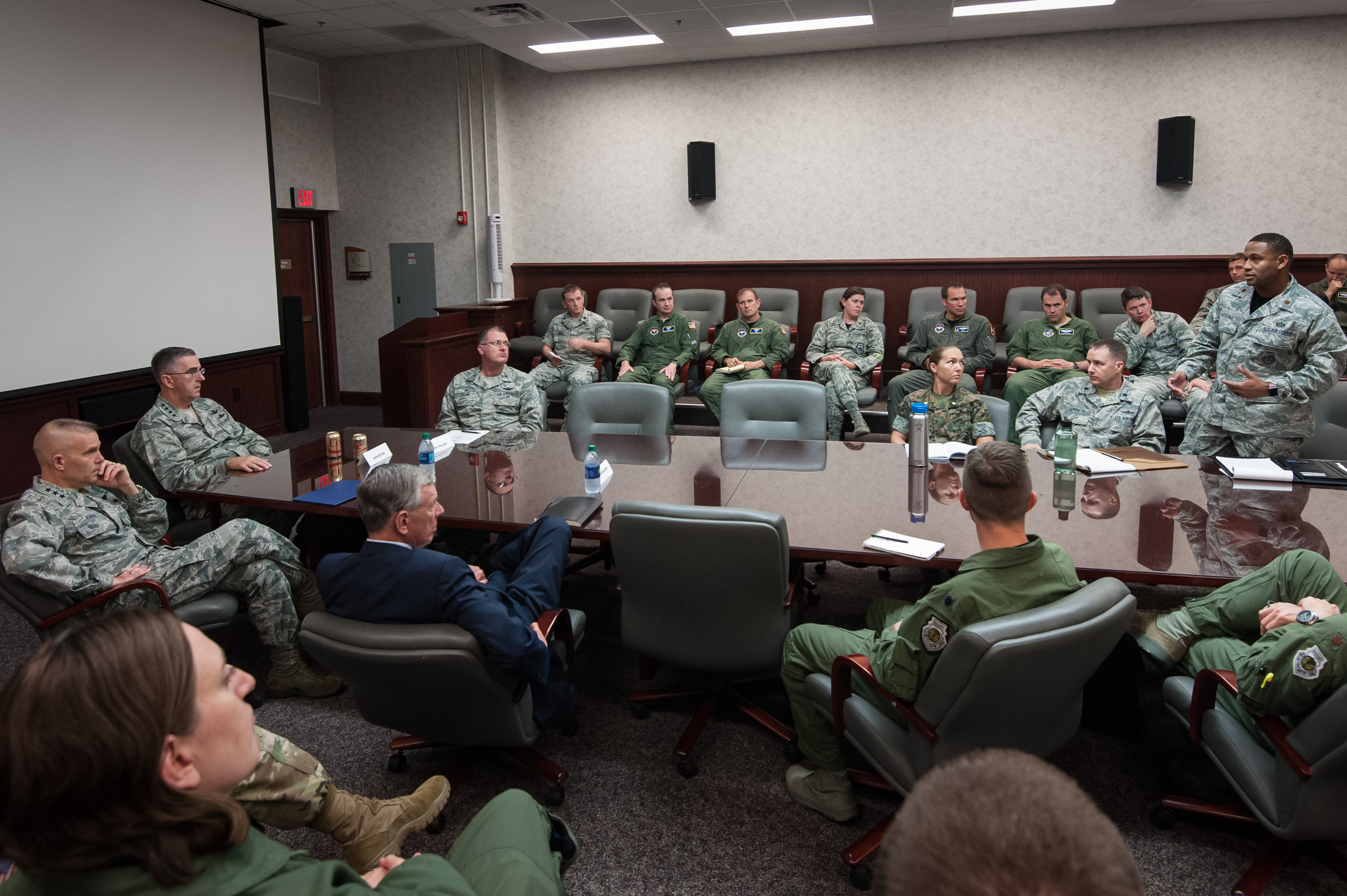 USSTRATCOM Commander visits Air University