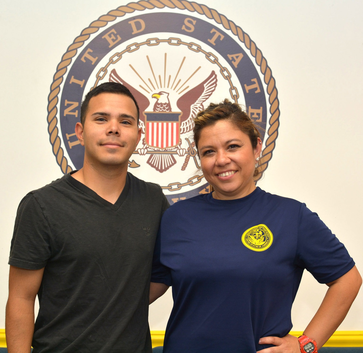 Navy mom follows son into Naval Service > Joint Base San Antonio > News