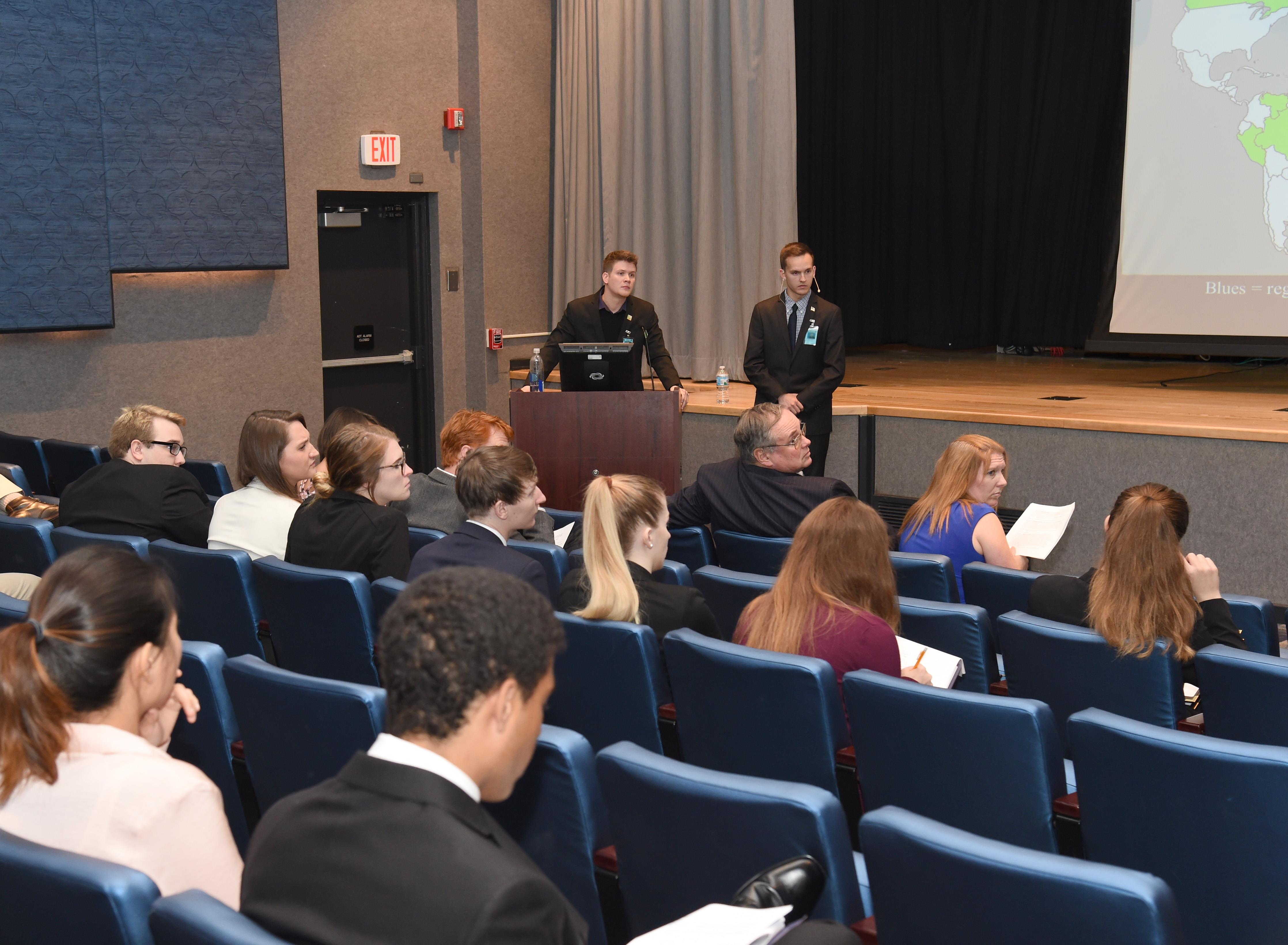 Deterrence and Assurance Academic Alliance student research day