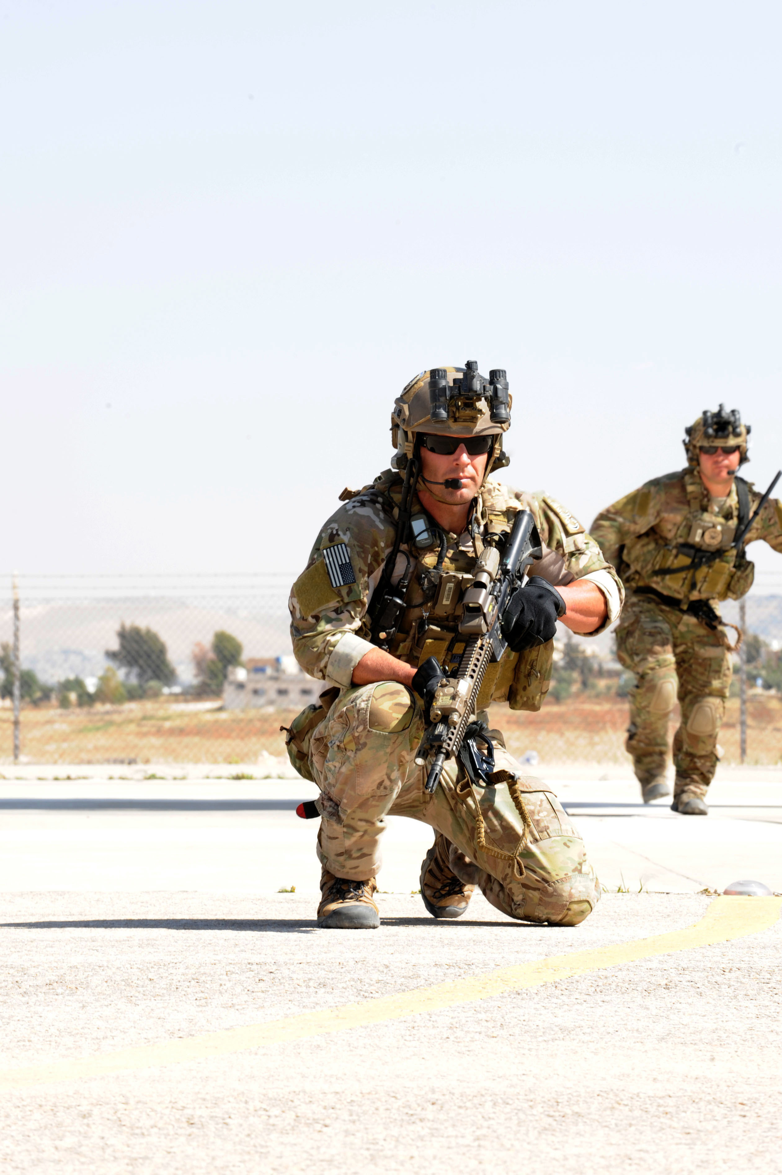 Fast Rope and Security