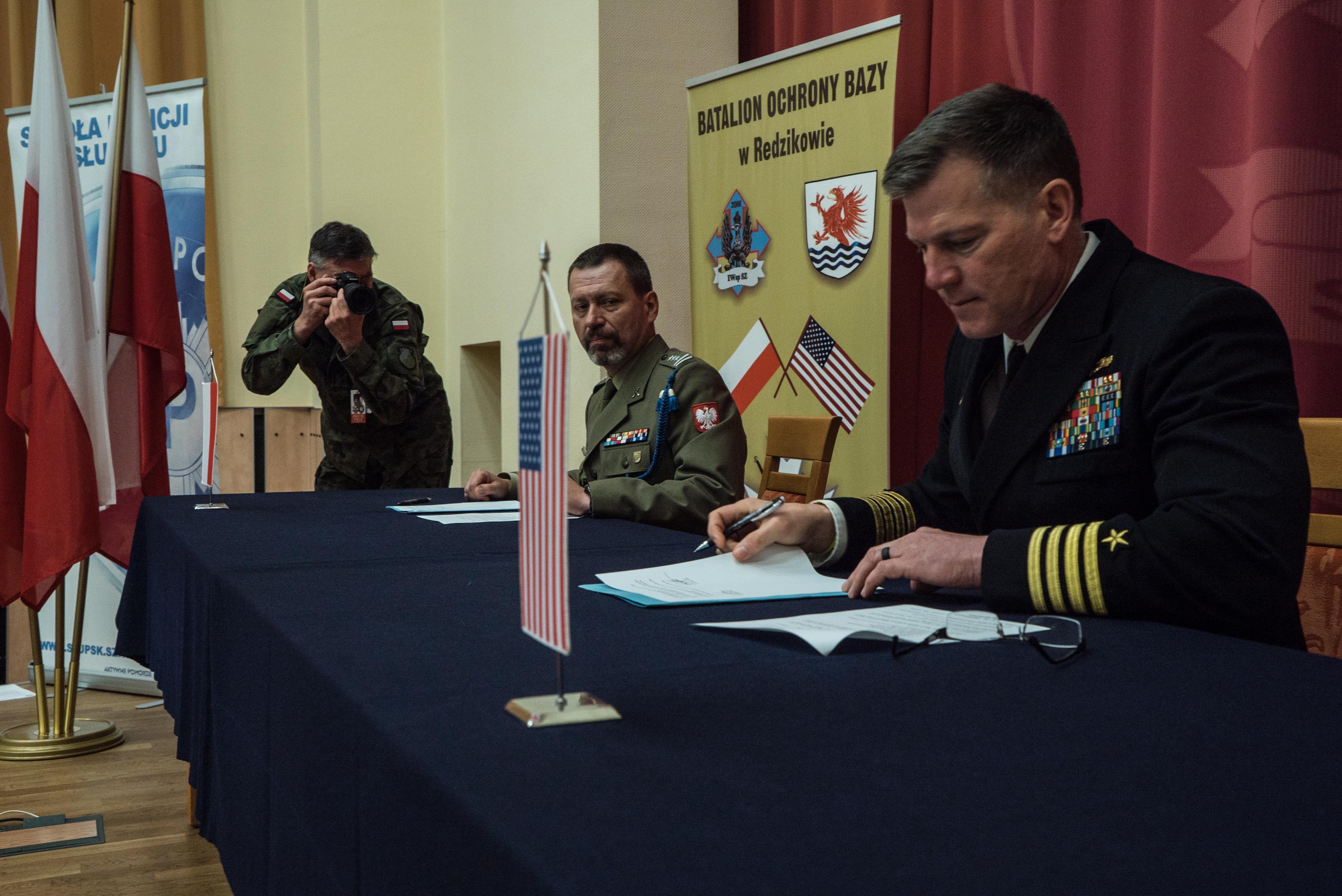 NSF Redzikowo Signs Premiere Training Agreement with Polish Forces ...