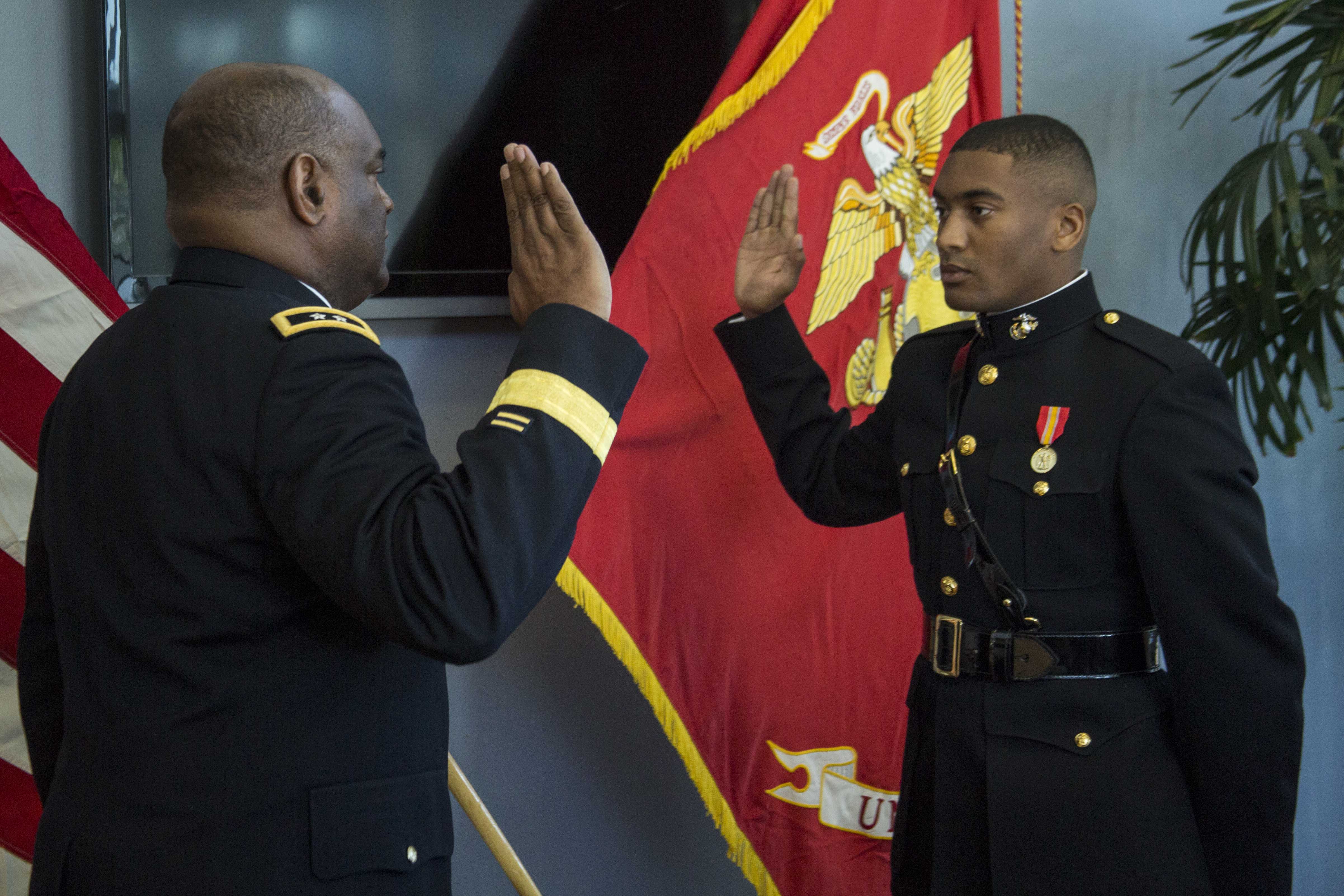 2nd Lt. Harrison's Commissioning Ceremony