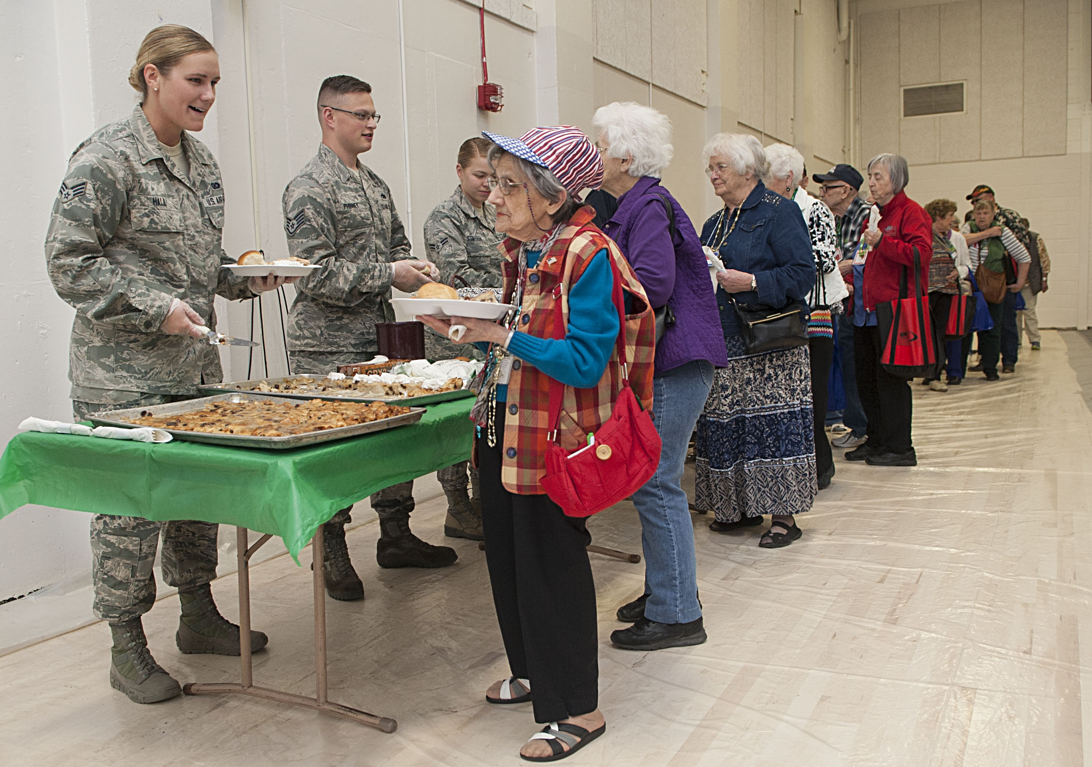 Minot Airmen volunteer at 21st Annual Salute to Seniors