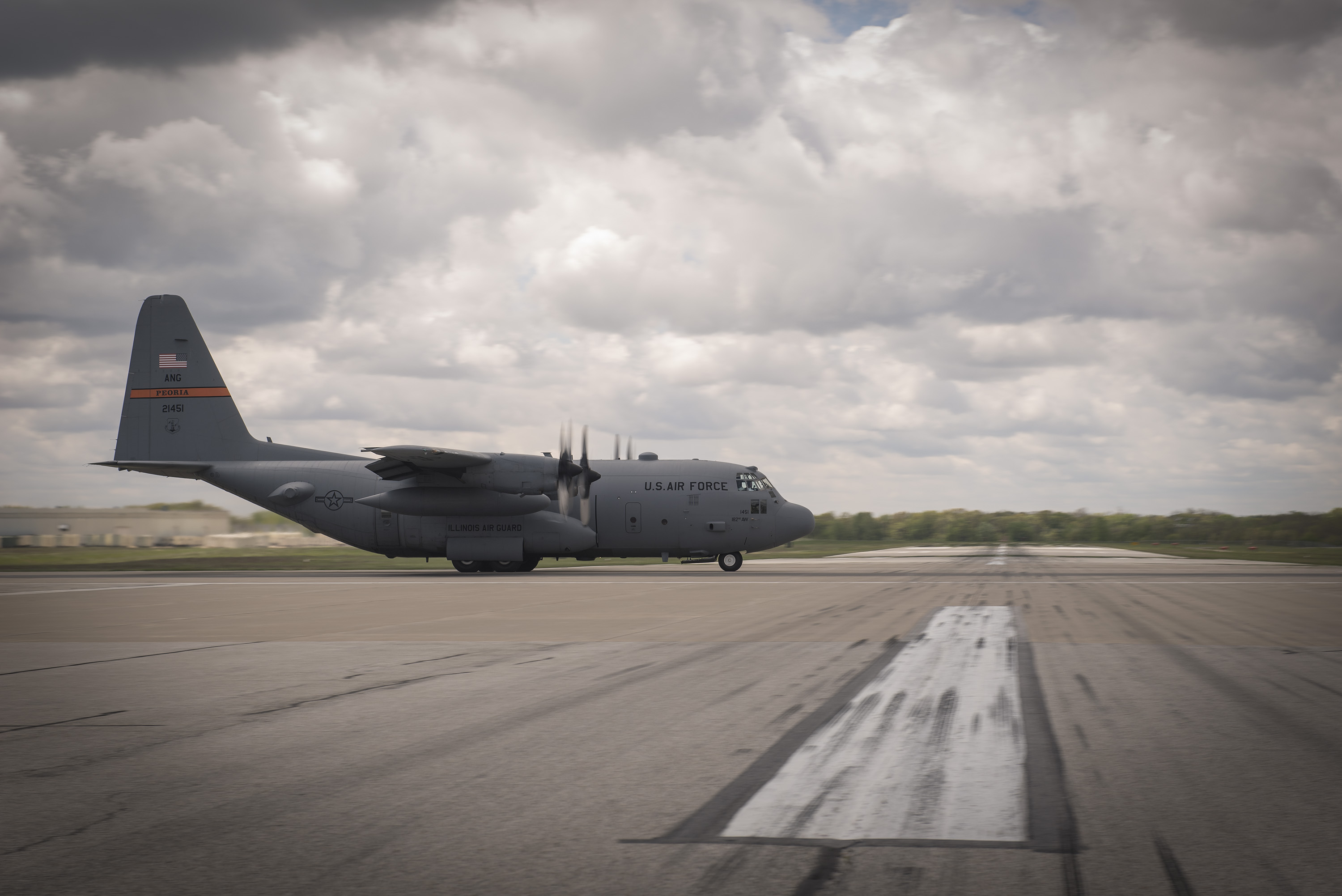 C-130 Hercules > 182nd Airlift Wing > Display