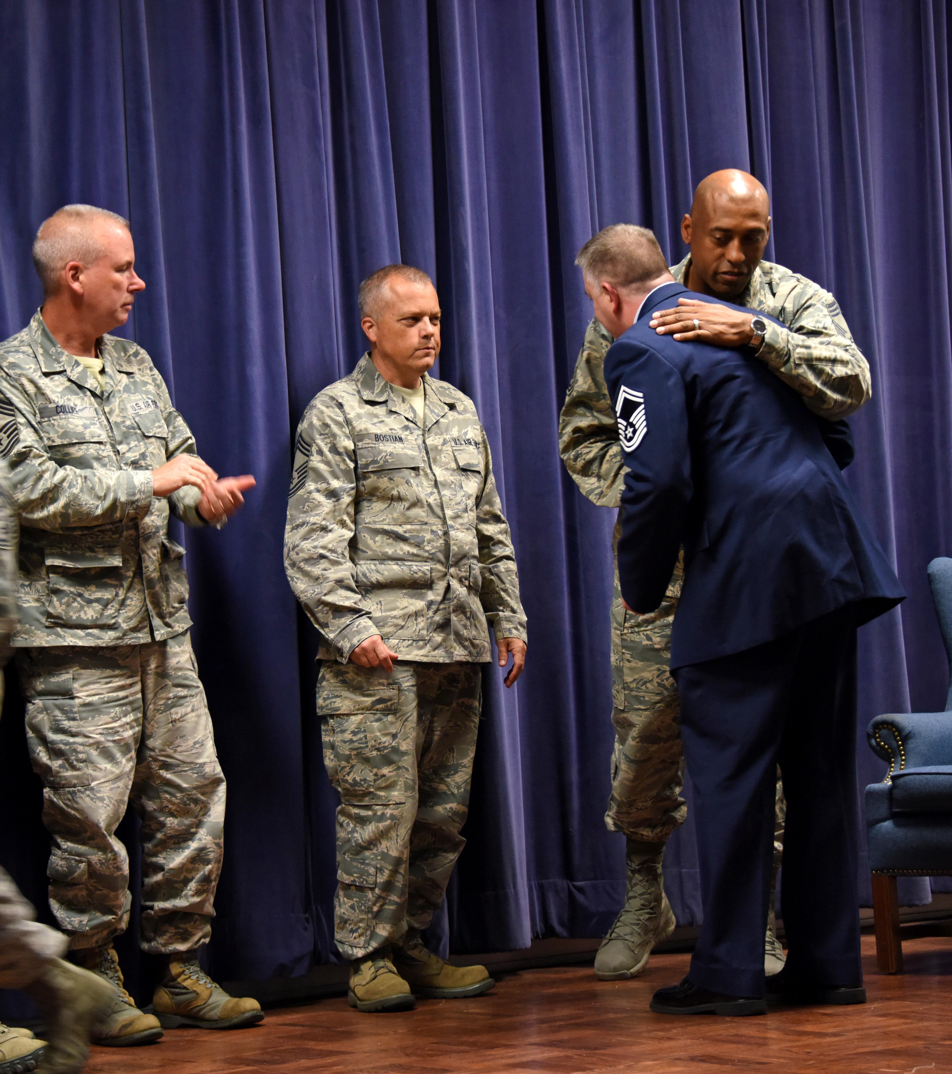 Chief Master Sergeant Weber's Promotion Ceremony