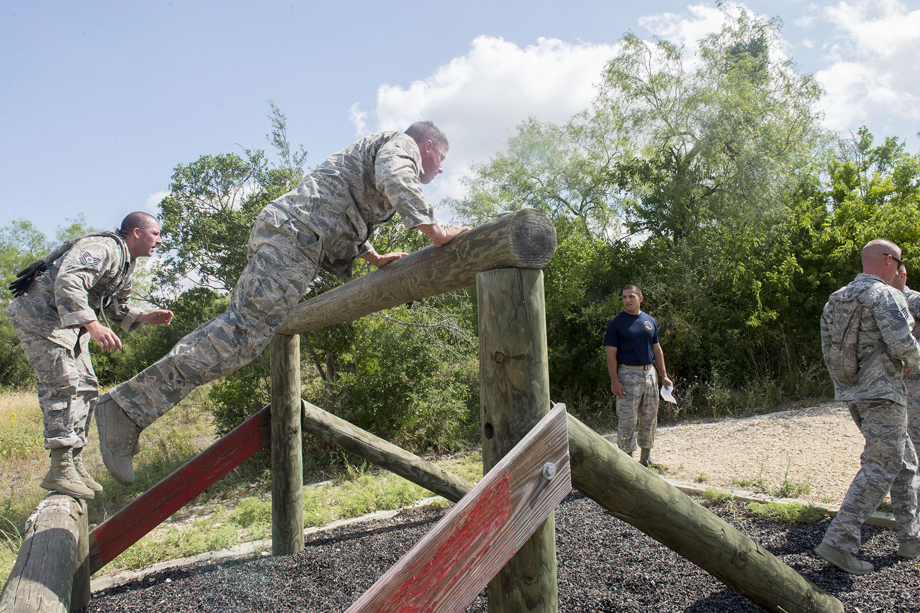 Defenders participate in Poilce Week 2017