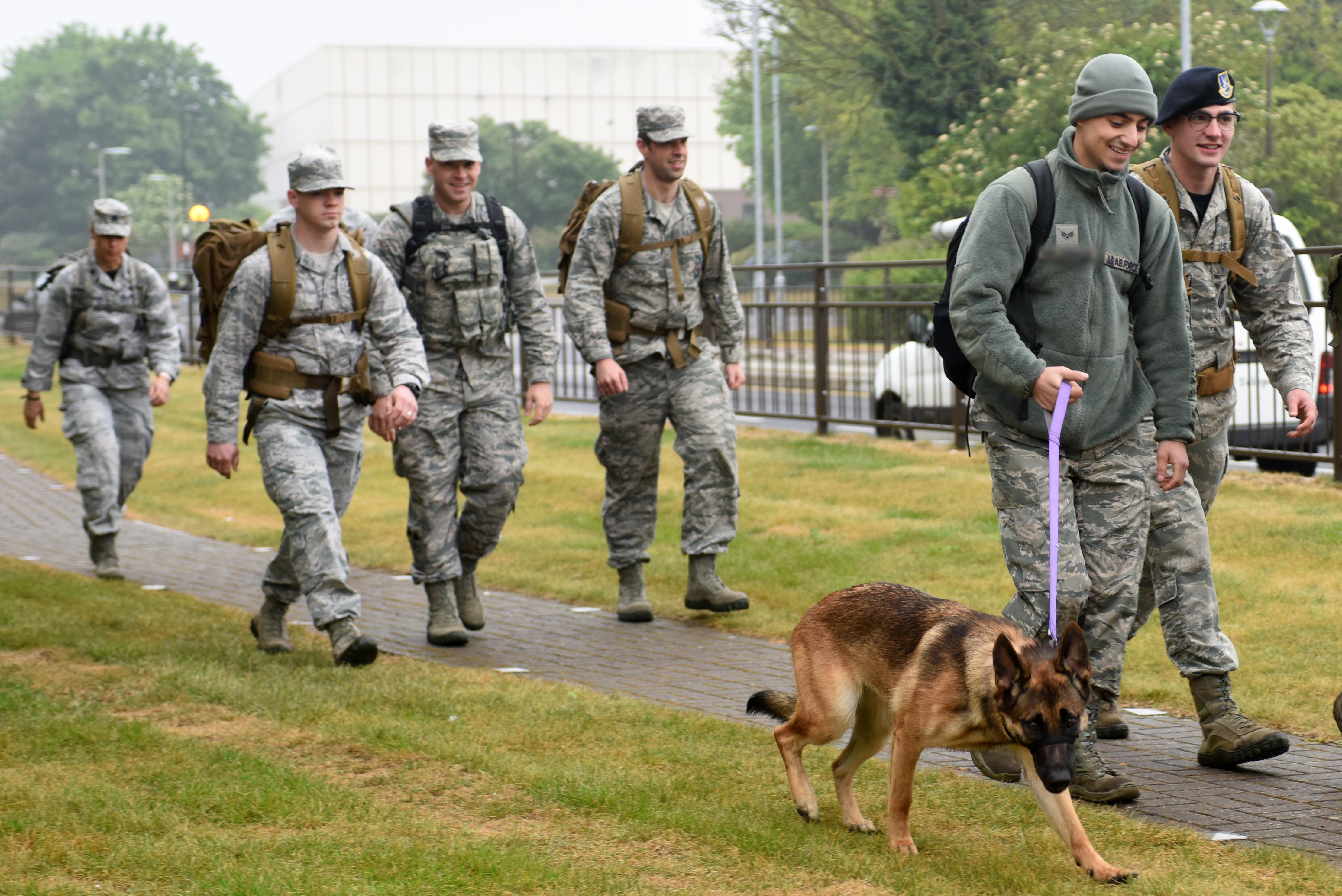 Security Forces Airmen remember fallen during National Police Week ...