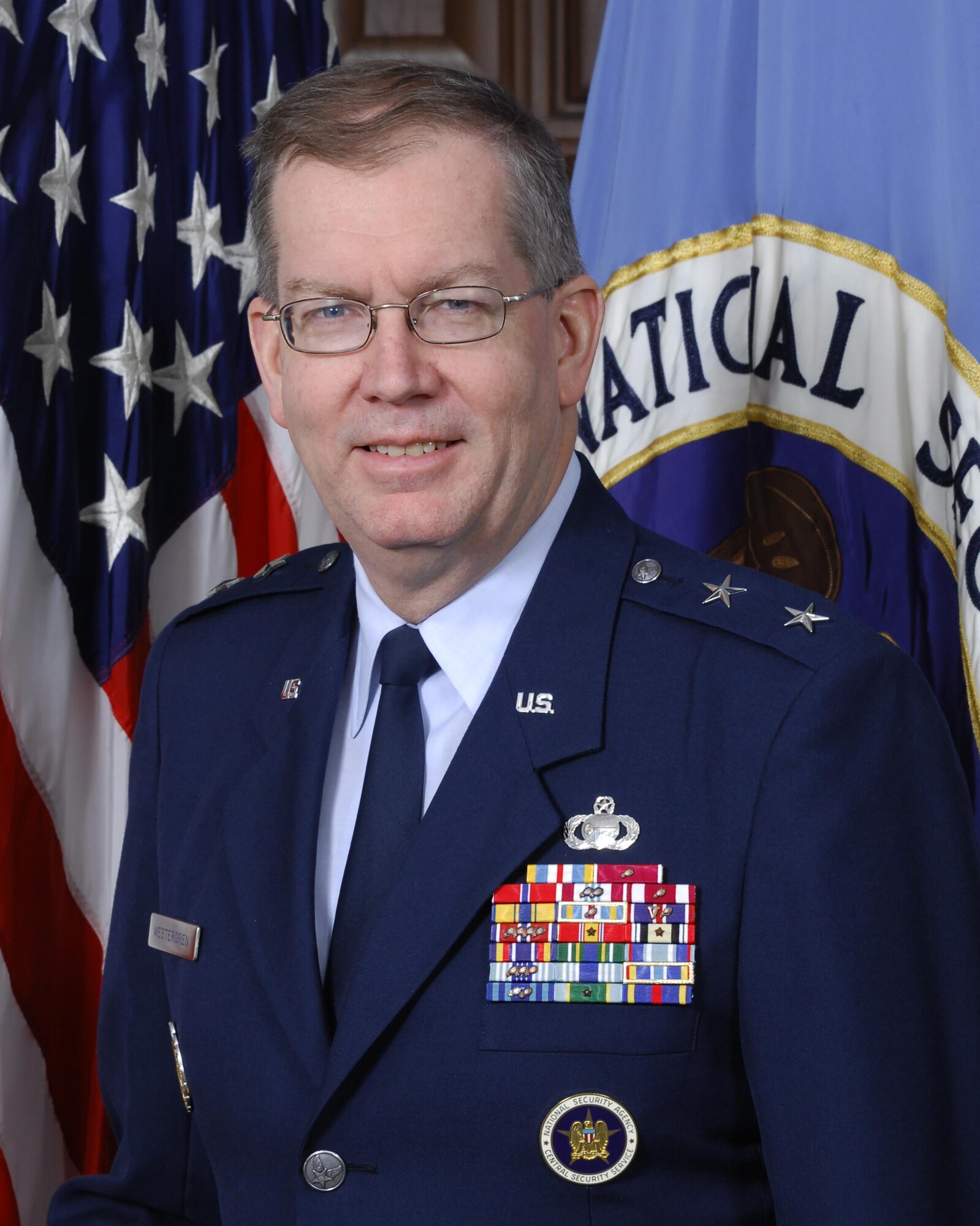 MAJOR GENERAL MARK W WESTERGREN > Air Force > Biography Display