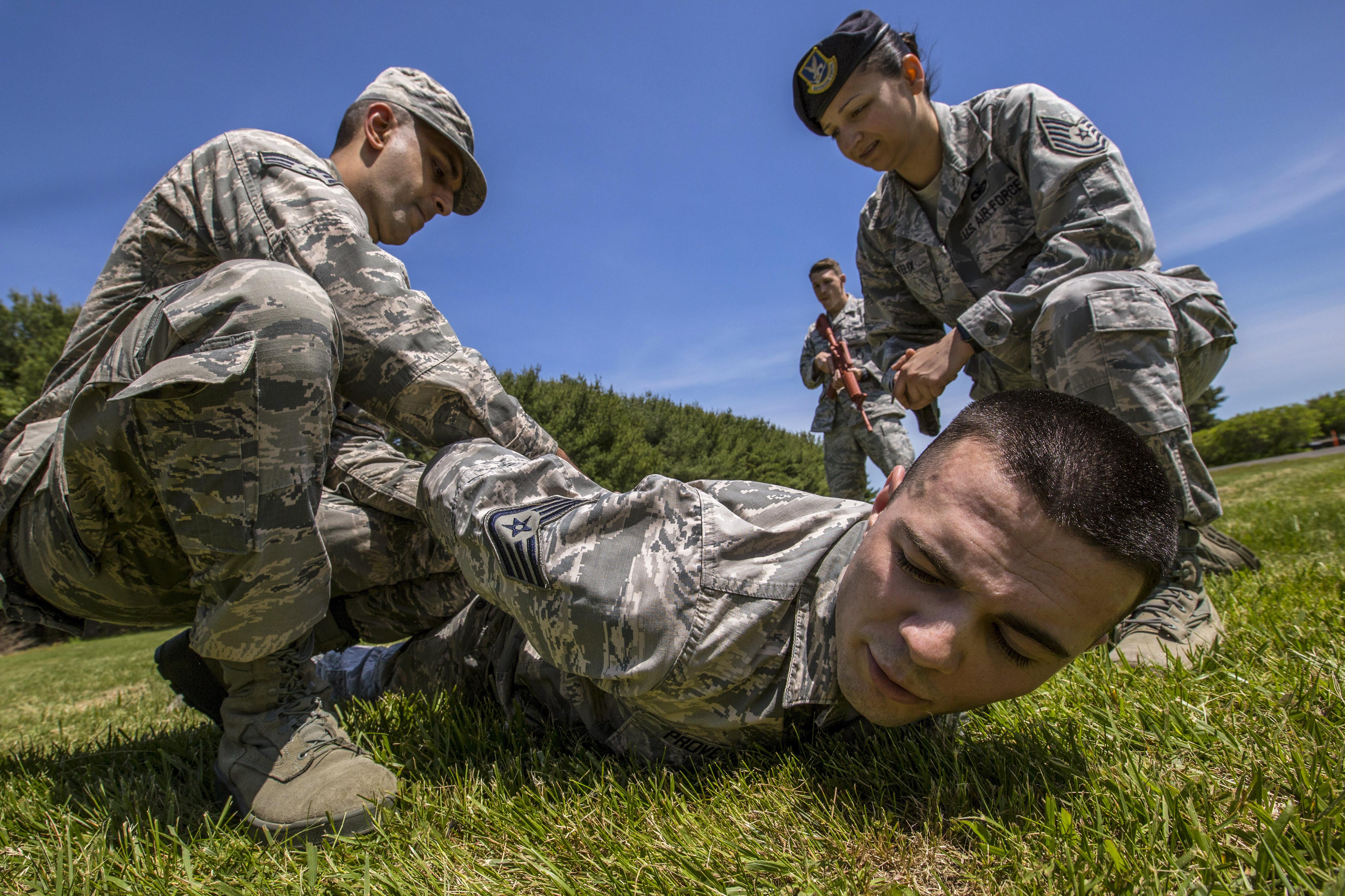 Handcuff Hold | U.S. Department of War