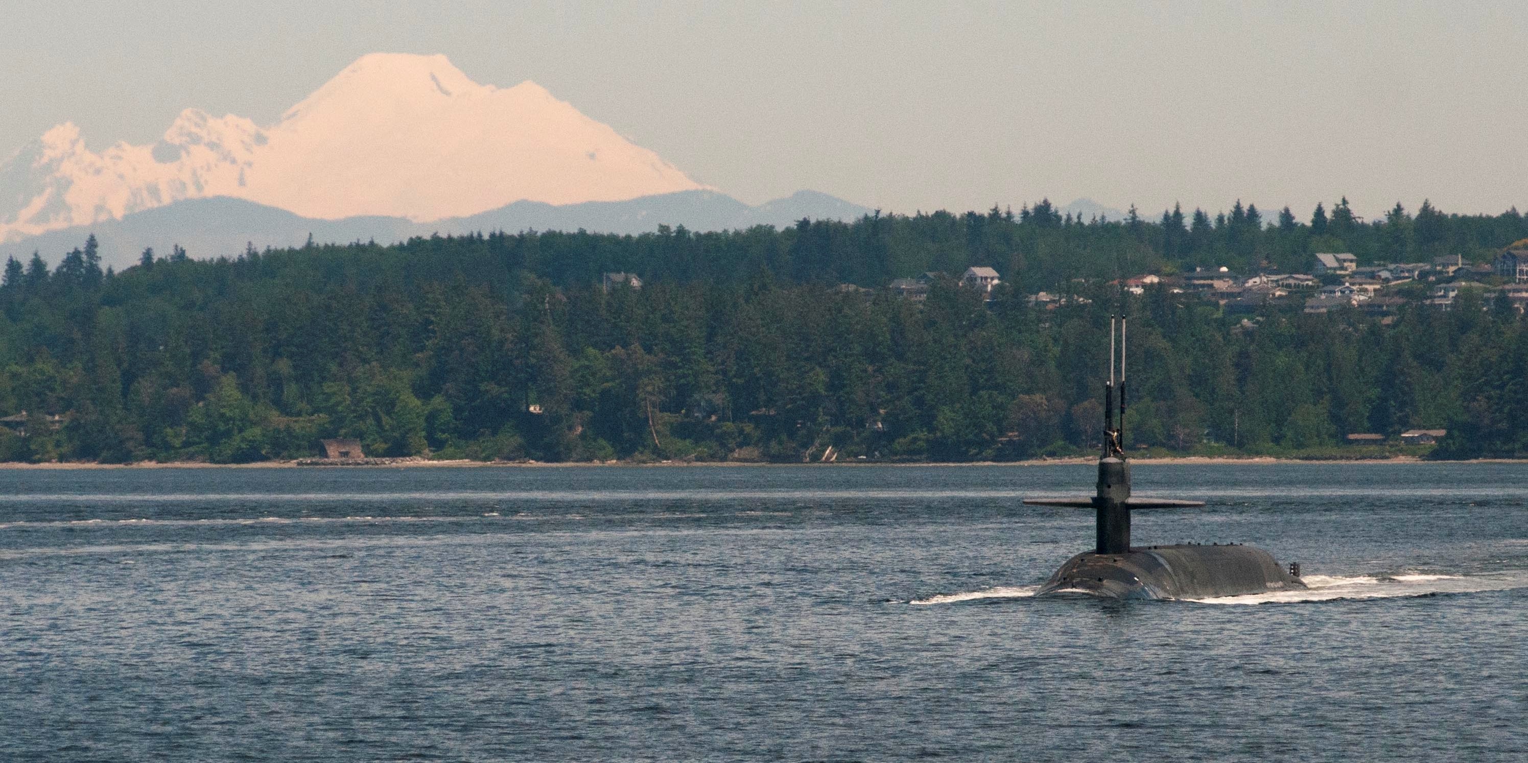 USS Louisiana returns home to Naval Base Kitsap-Bangor