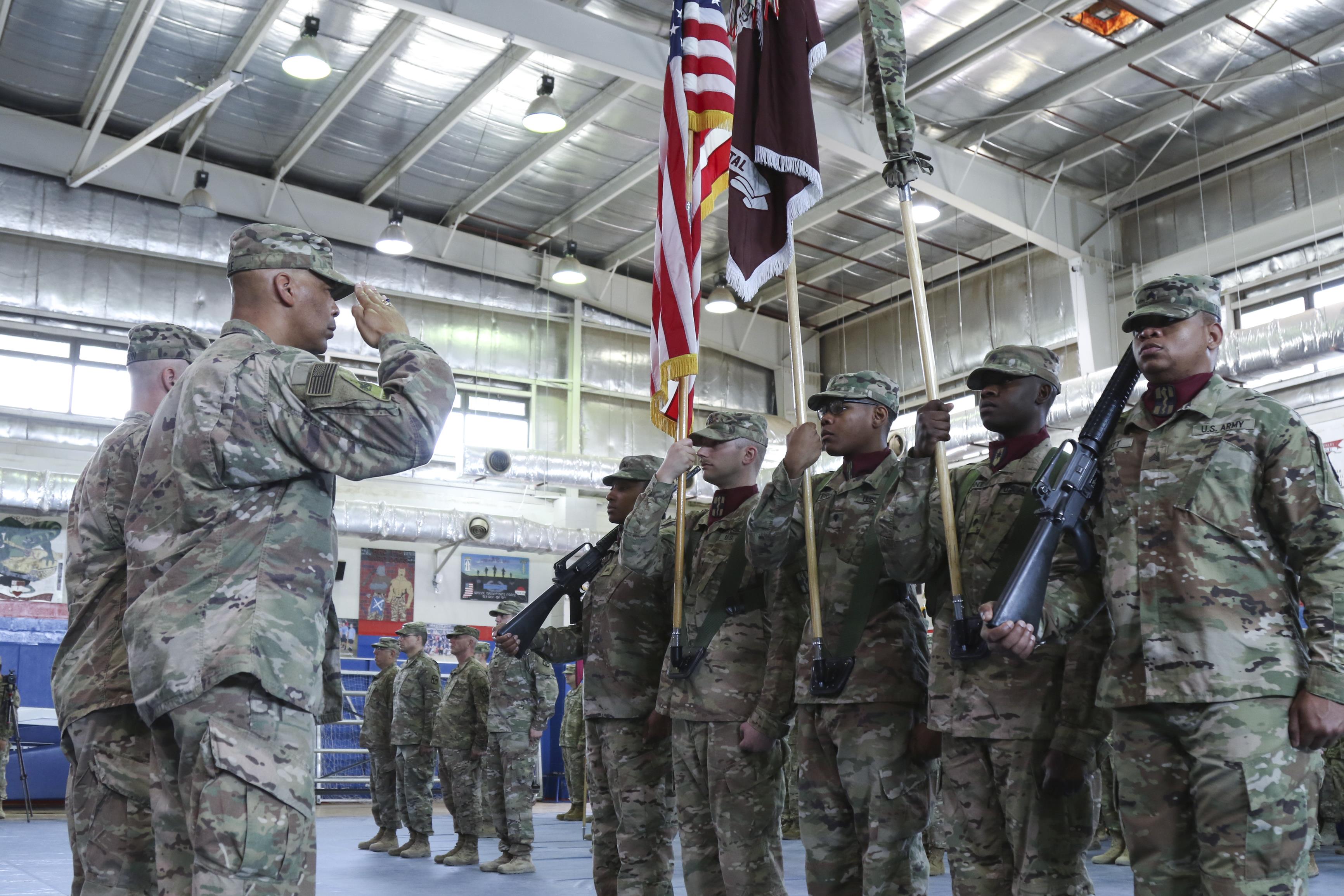 Combat Support Hospital transfers authority > U.S. Army Central ...