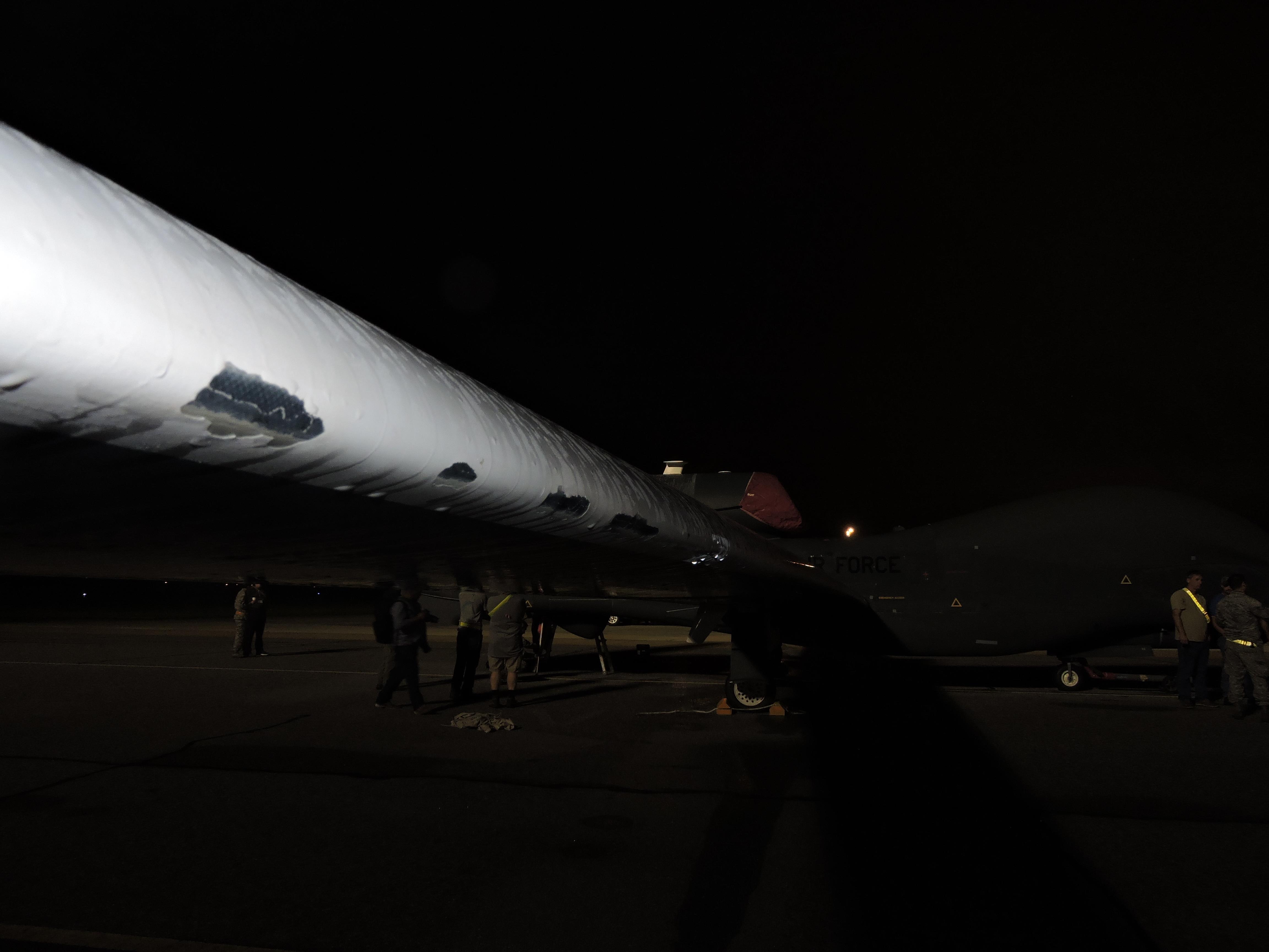 RQ-4 Global Hawk arrives at Robins AFB