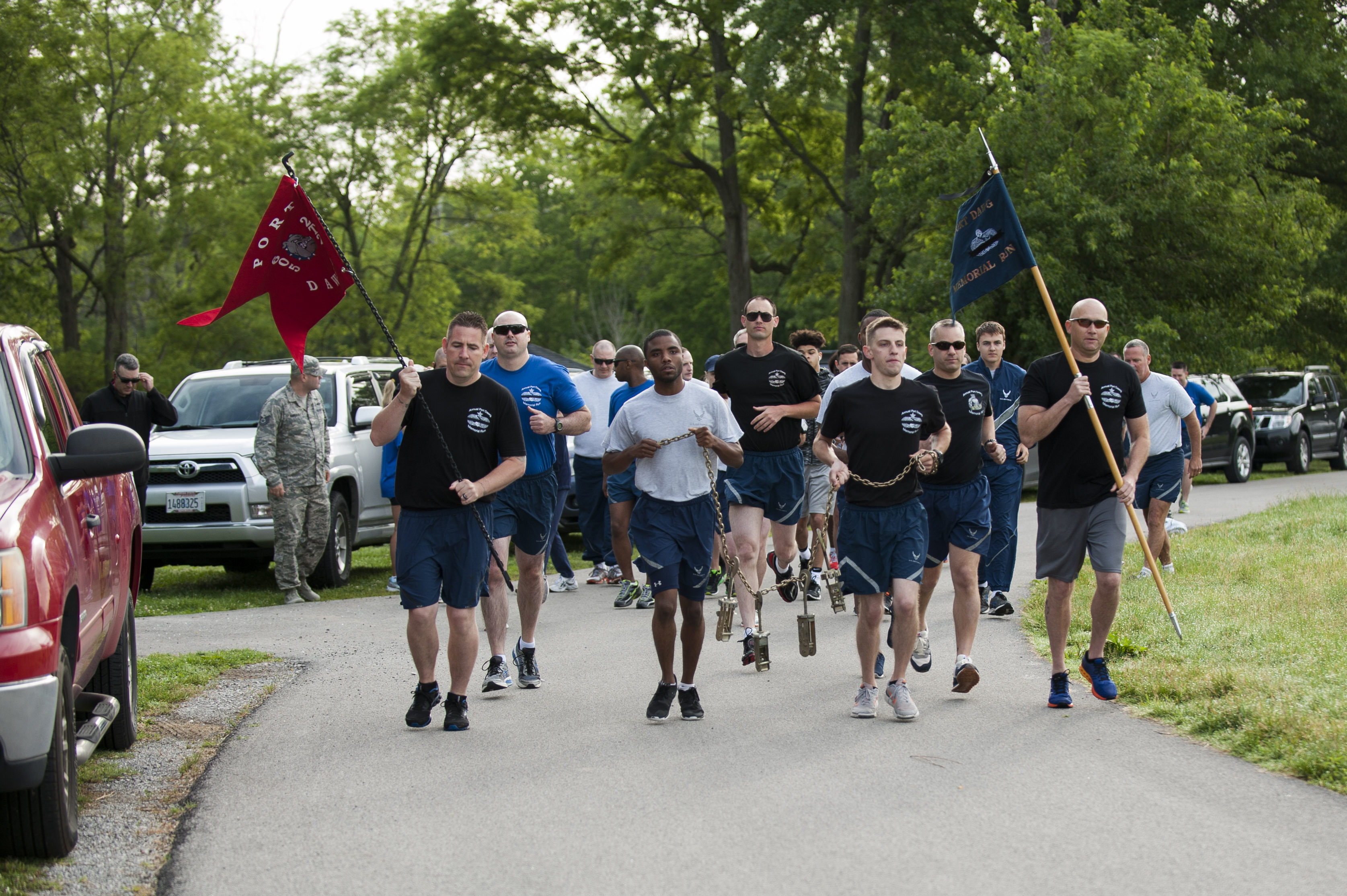 Memorial run at Scott Lake honors ‘port dawgs’ > Scott Air Force Base ...