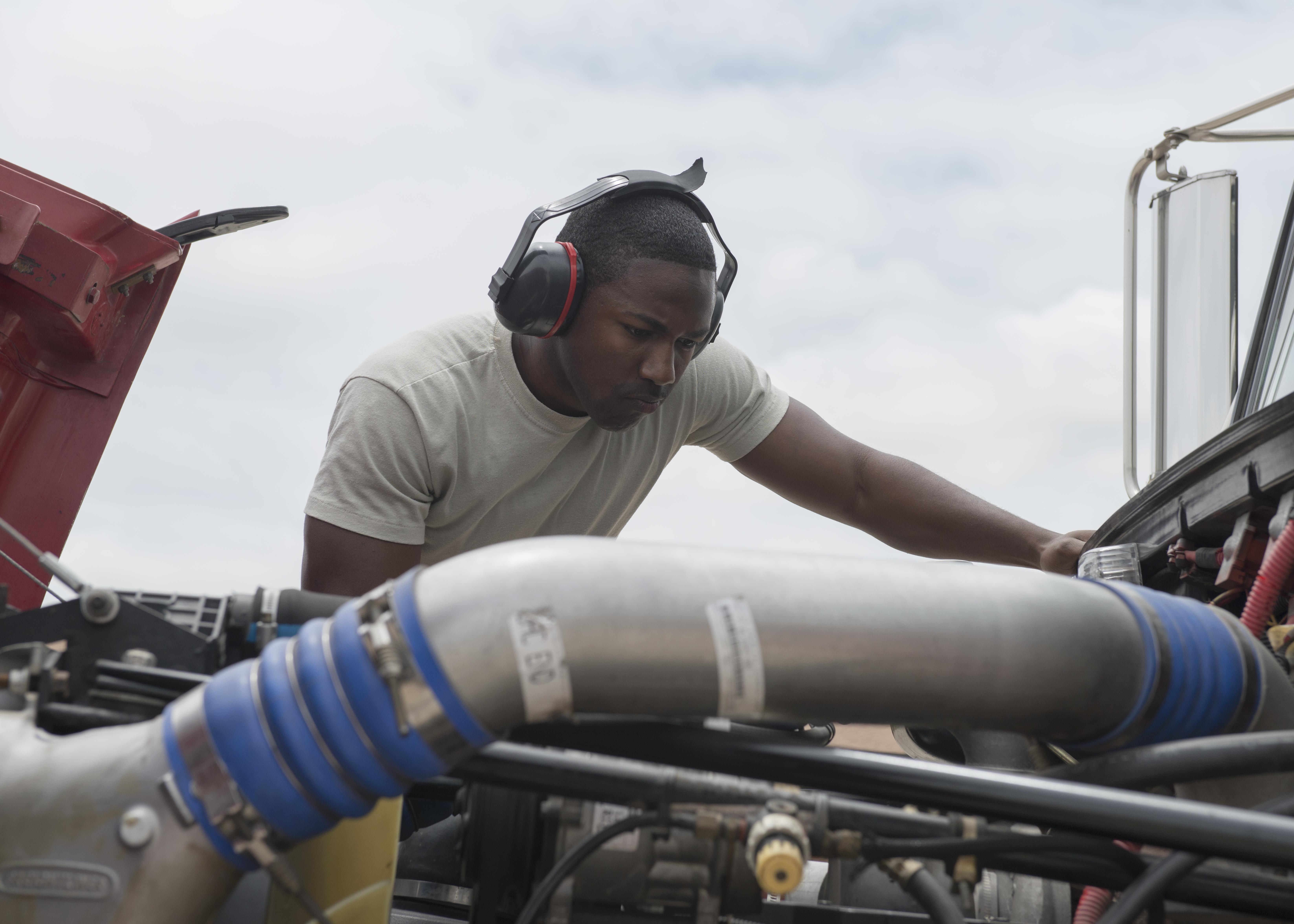 Tough Jobs with the 7th Civil Engineer Squadron: Fire Department ...