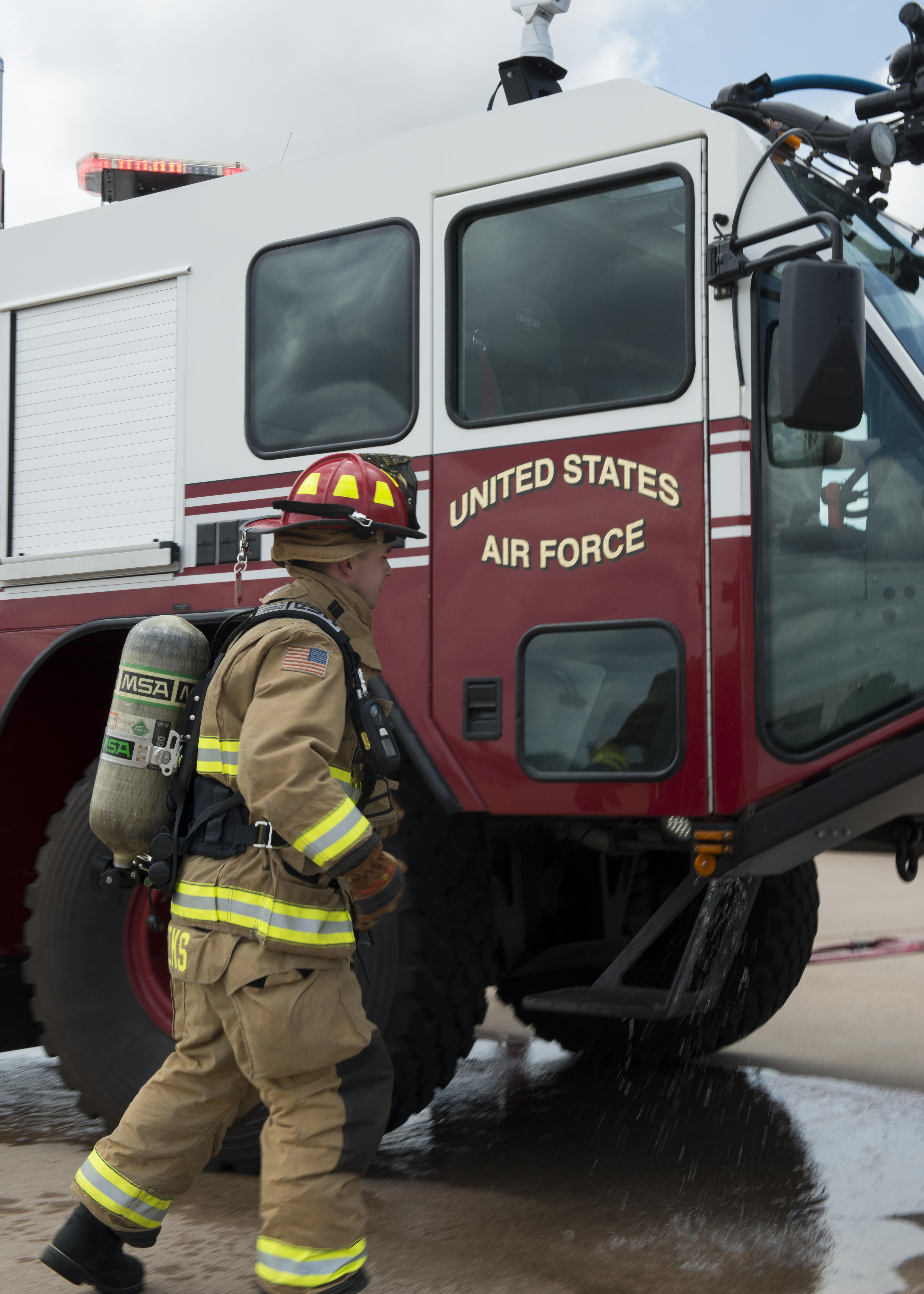 Tough Jobs with the 7th Civil Engineer Squadron: Fire Department ...