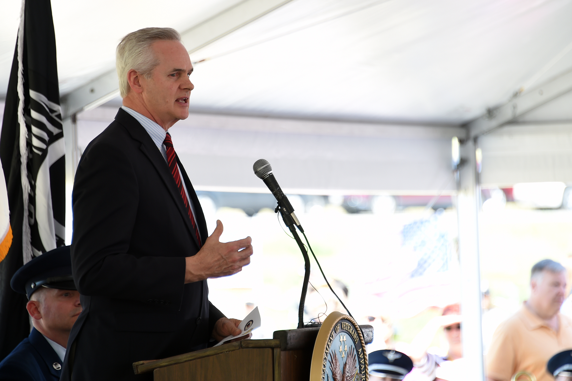 Memorial Day ceremony at the Omaha National Cemetery