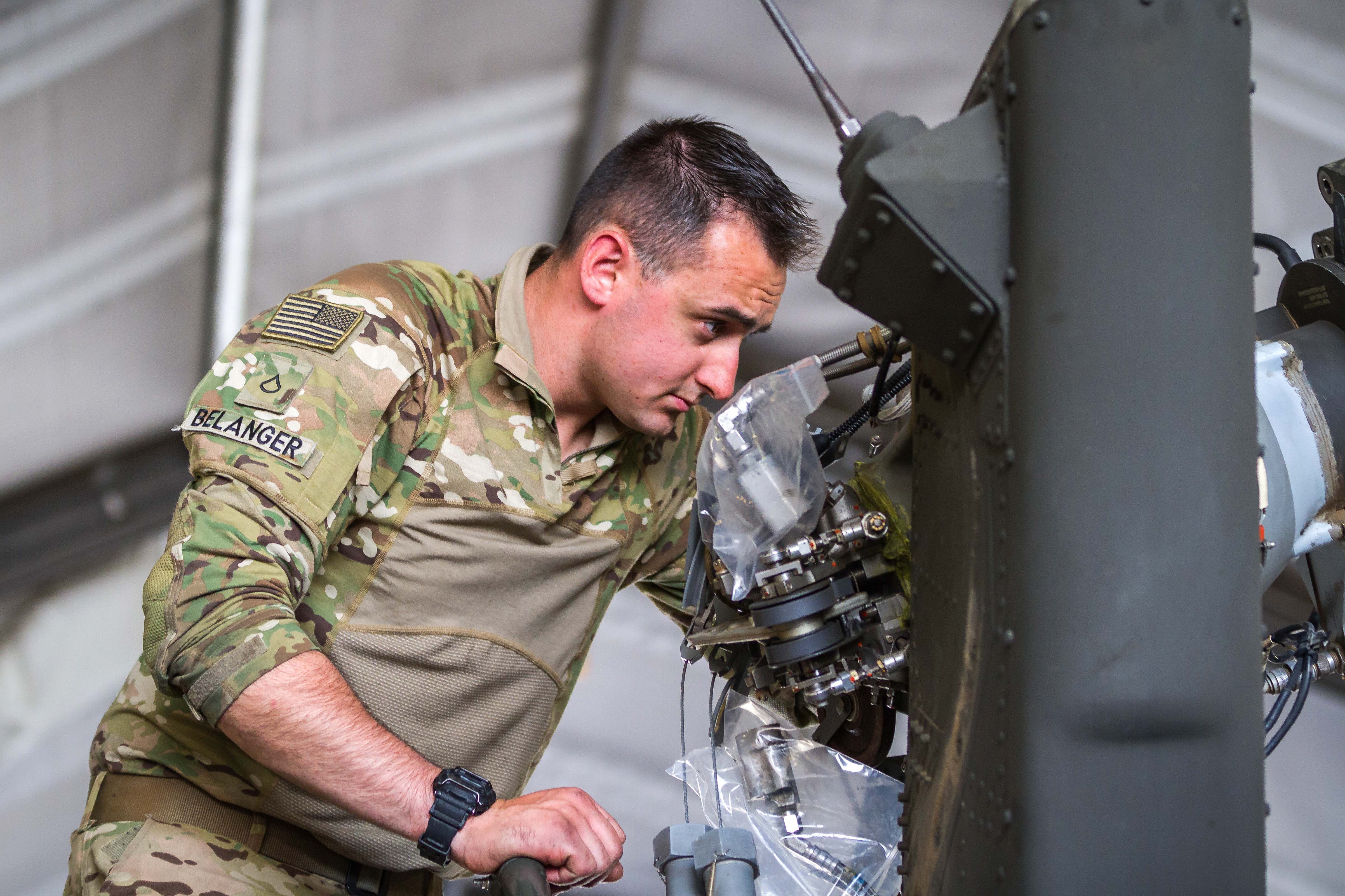 Tail Rotor Inspection | U.S. Department of War