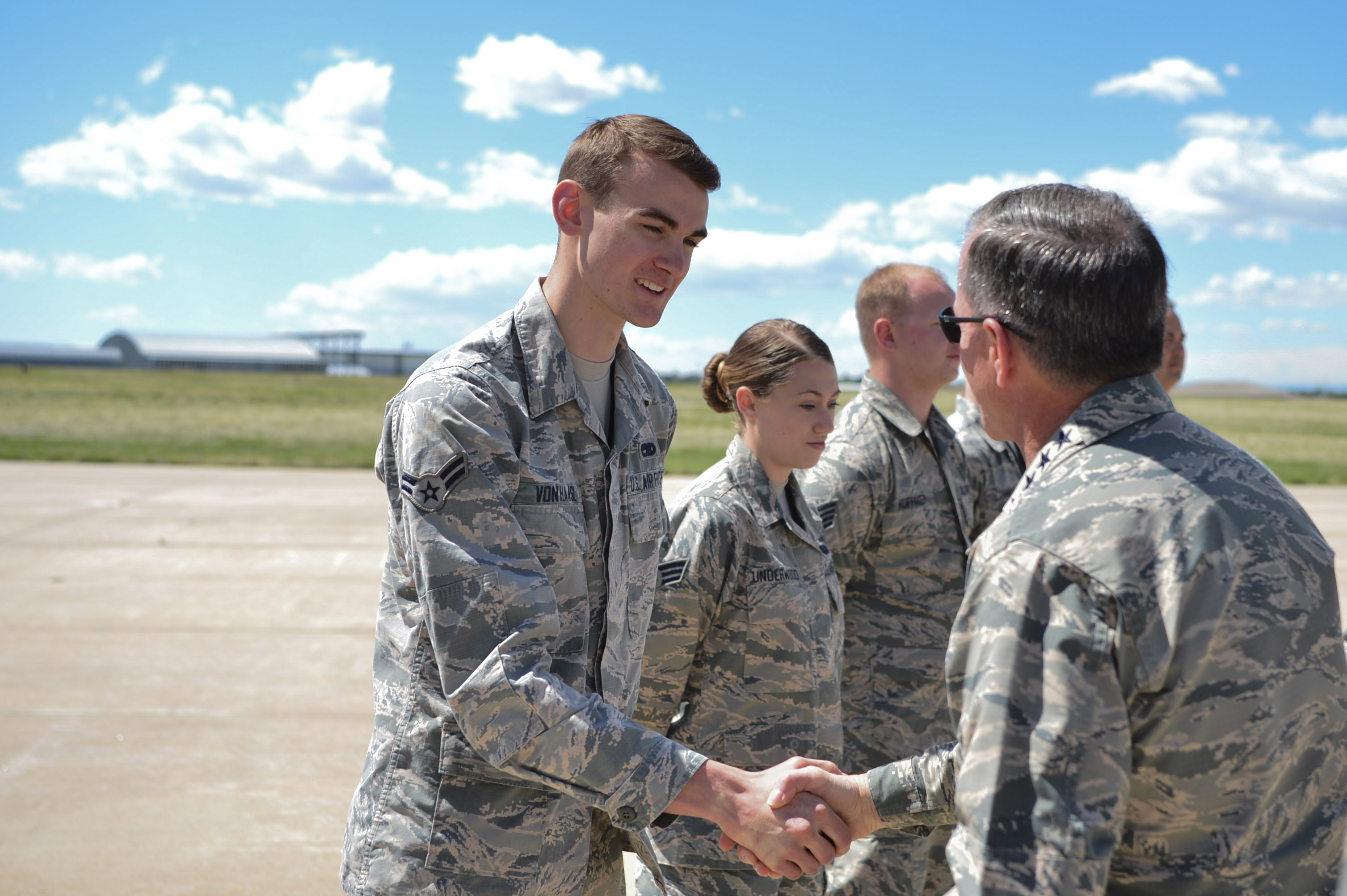 CSAF explores space with Team Buckley > Buckley Space Force Base ...