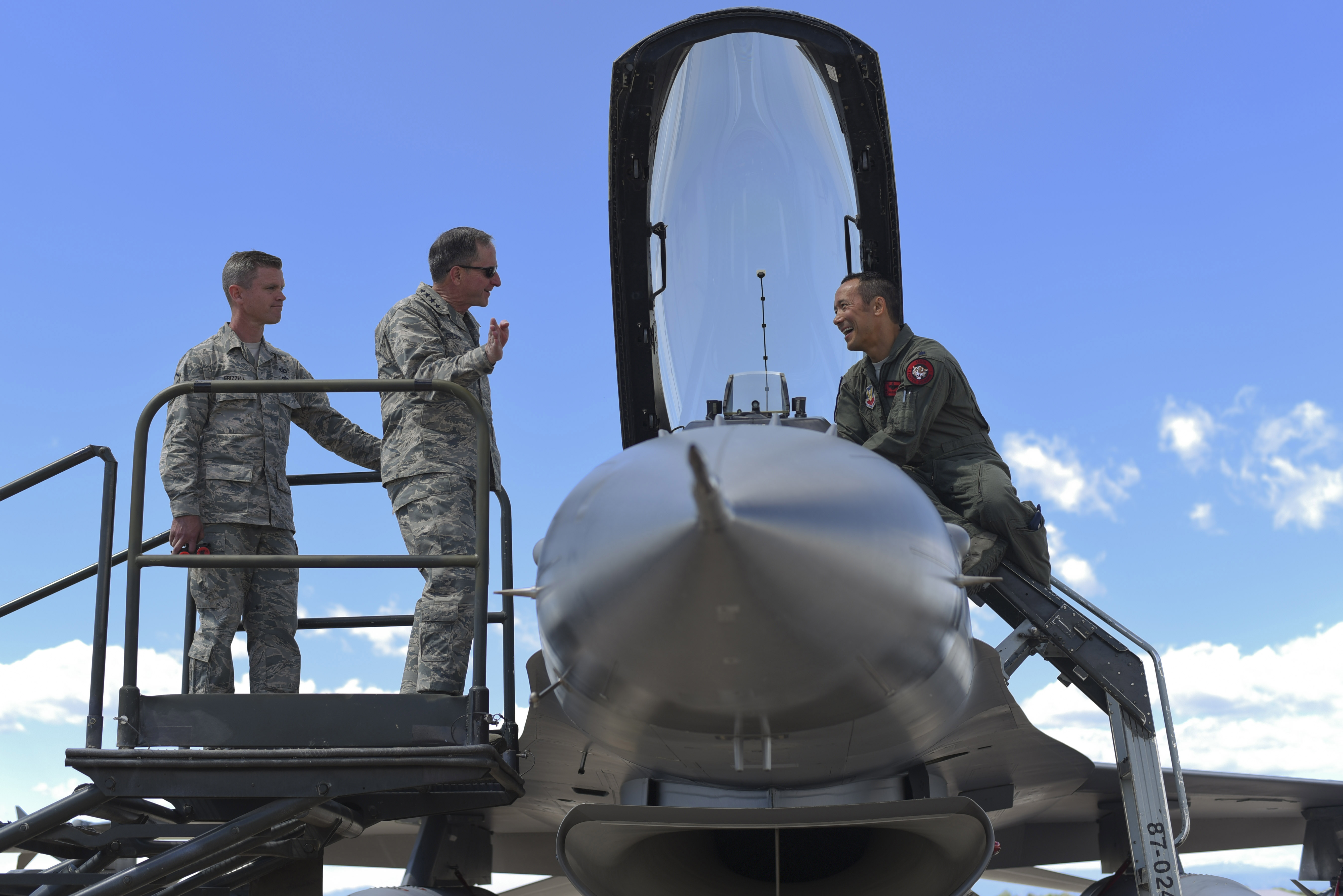 CSAF explores space with Team Buckley > Buckley Space Force Base ...