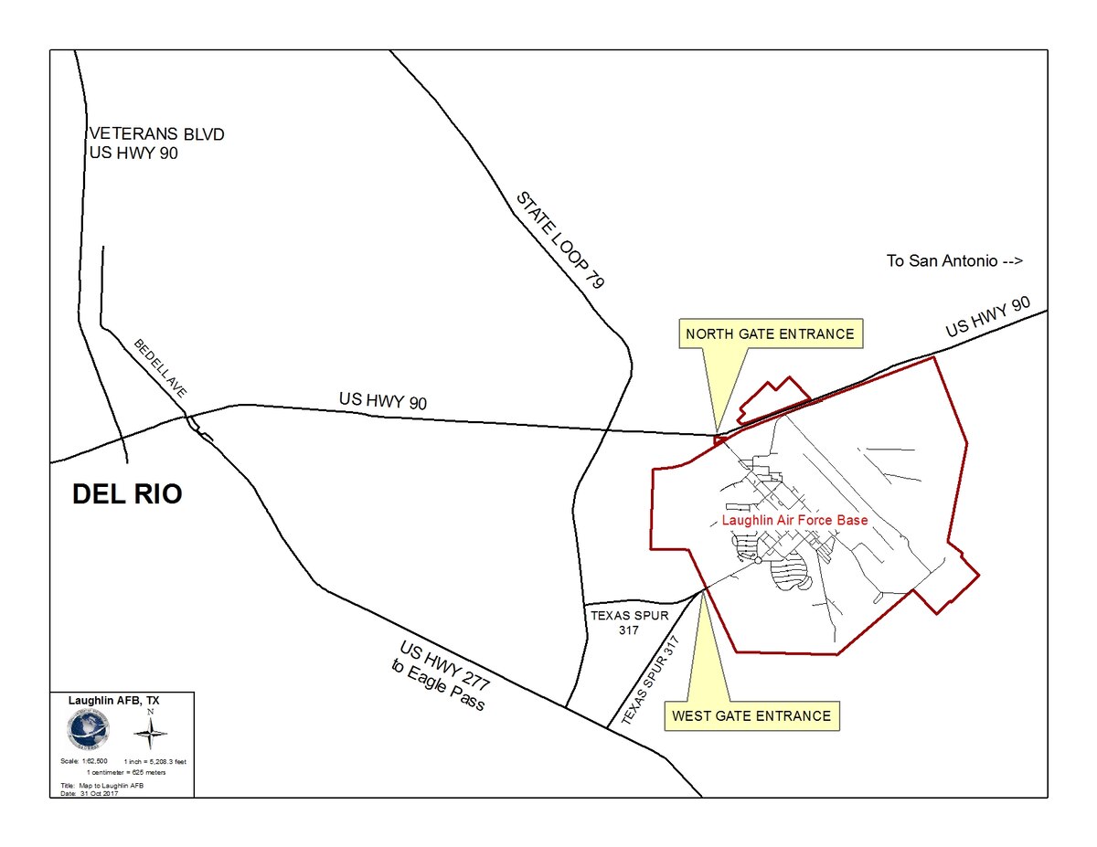 Laughlin opens new gate > Laughlin Air Force Base > Display