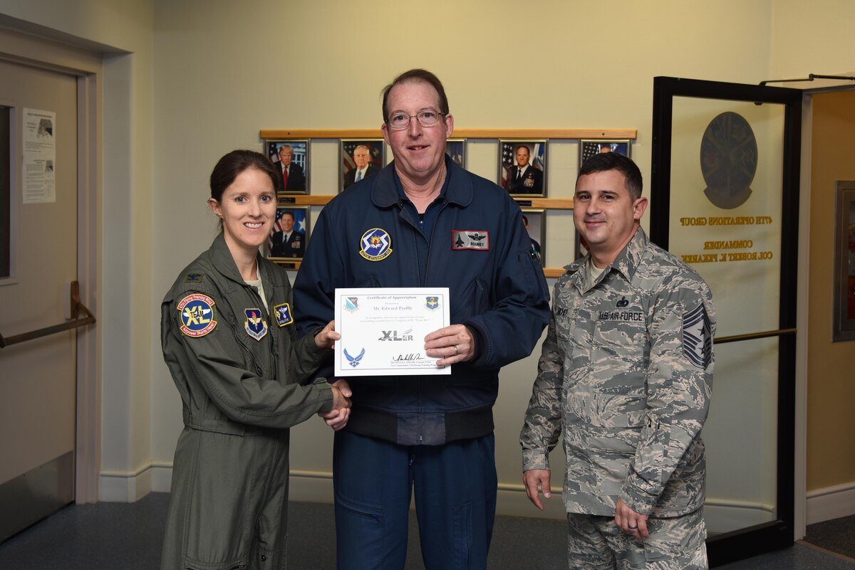 XLer of the Week: Edward Proffit > Laughlin Air Force Base > Display