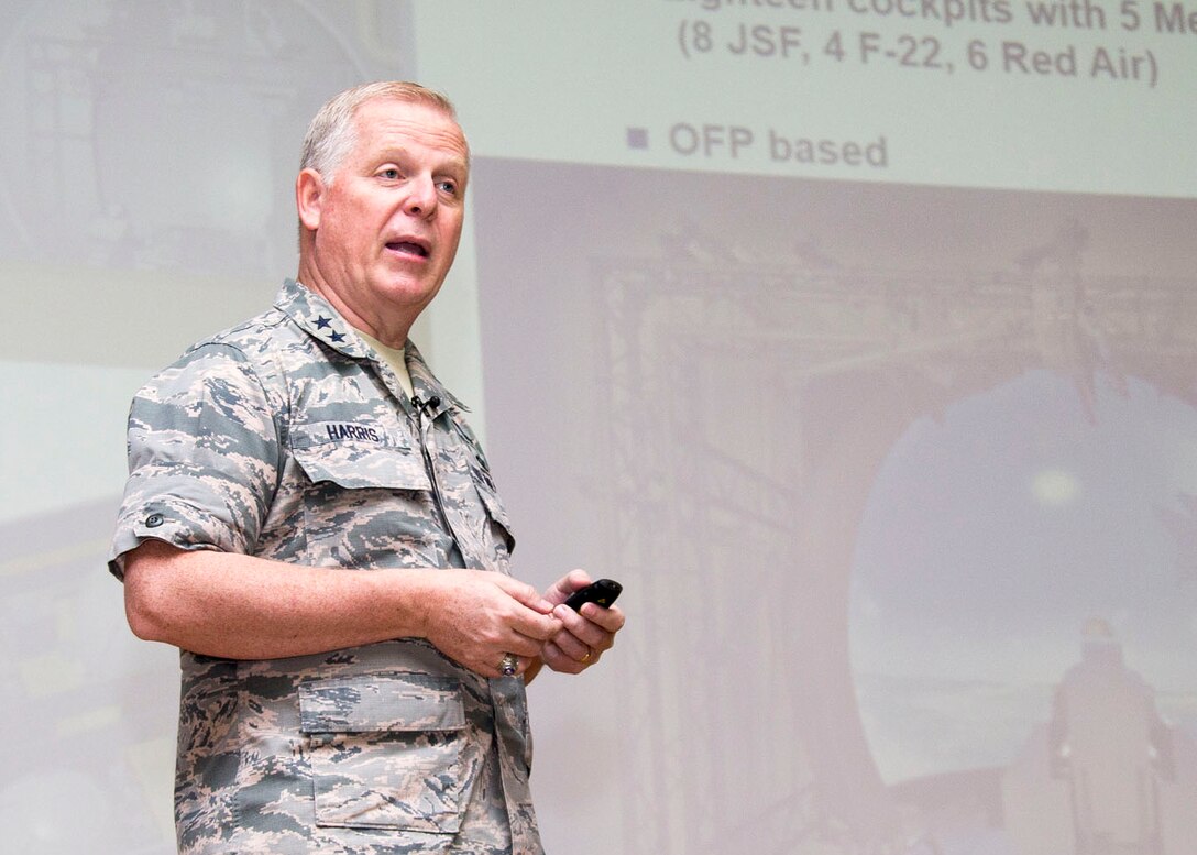 Harris praises workforce, gives insight on AFTC future