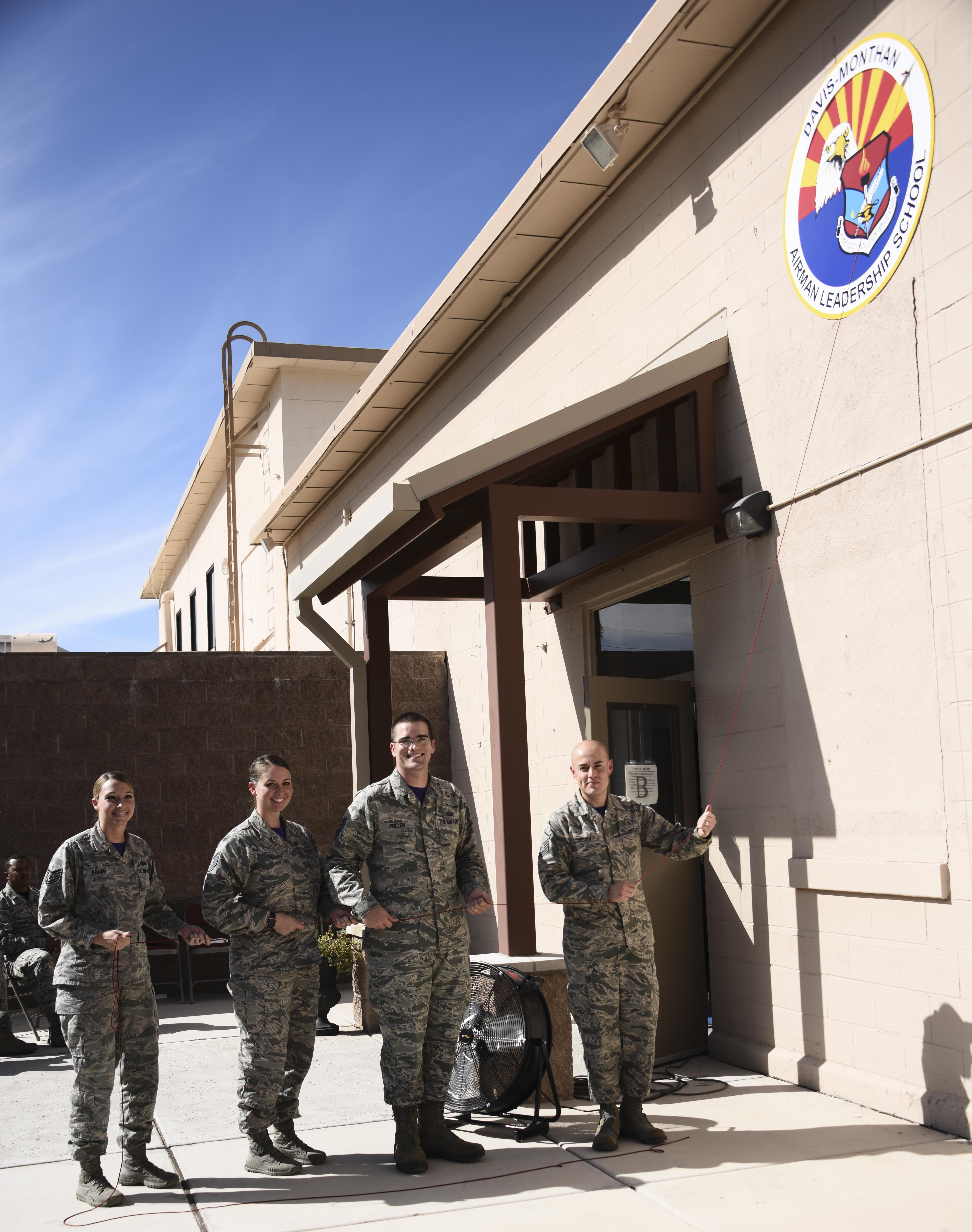 ALS names schoolhouse after devoted chief > Davis-Monthan Air Force ...