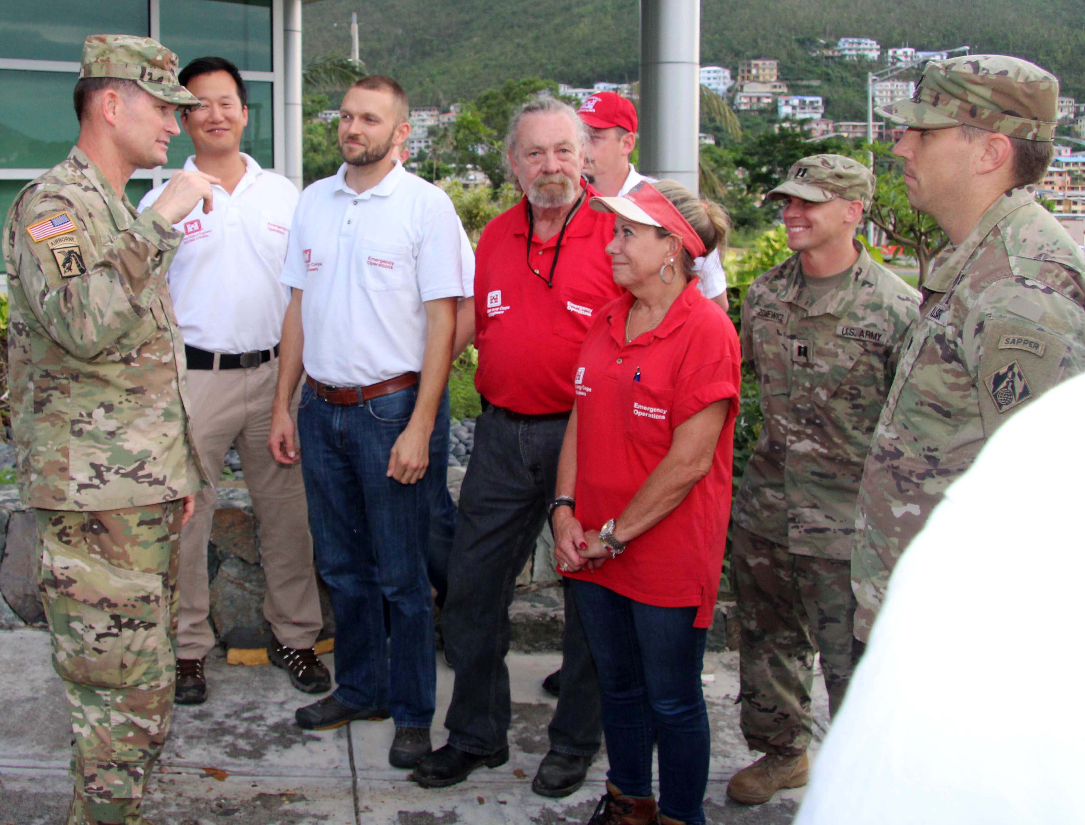 Deputy Commanding General for Civil and Emergency Operations Visits ...