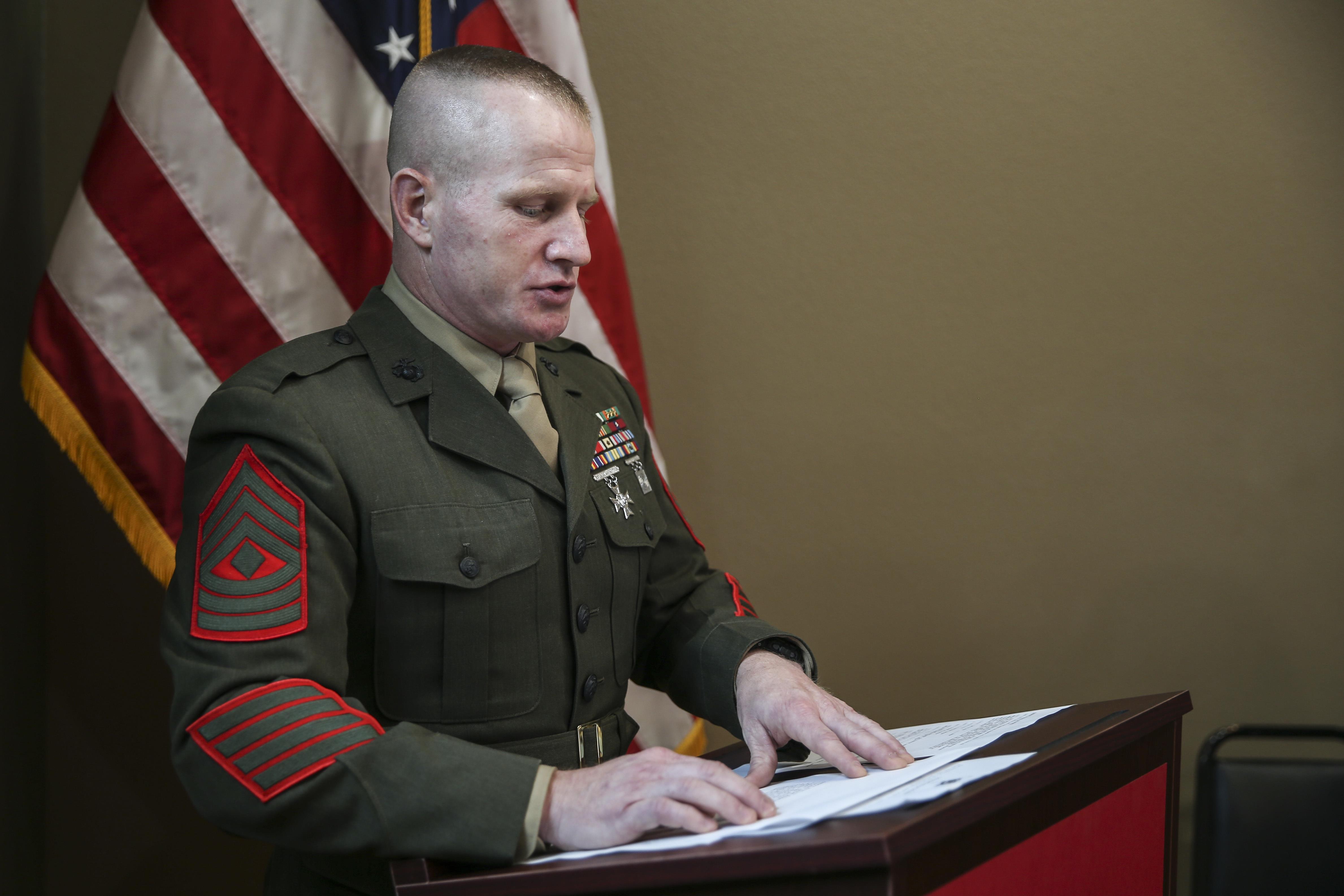 Lance Cpl. Cline Awarded Silver Star
