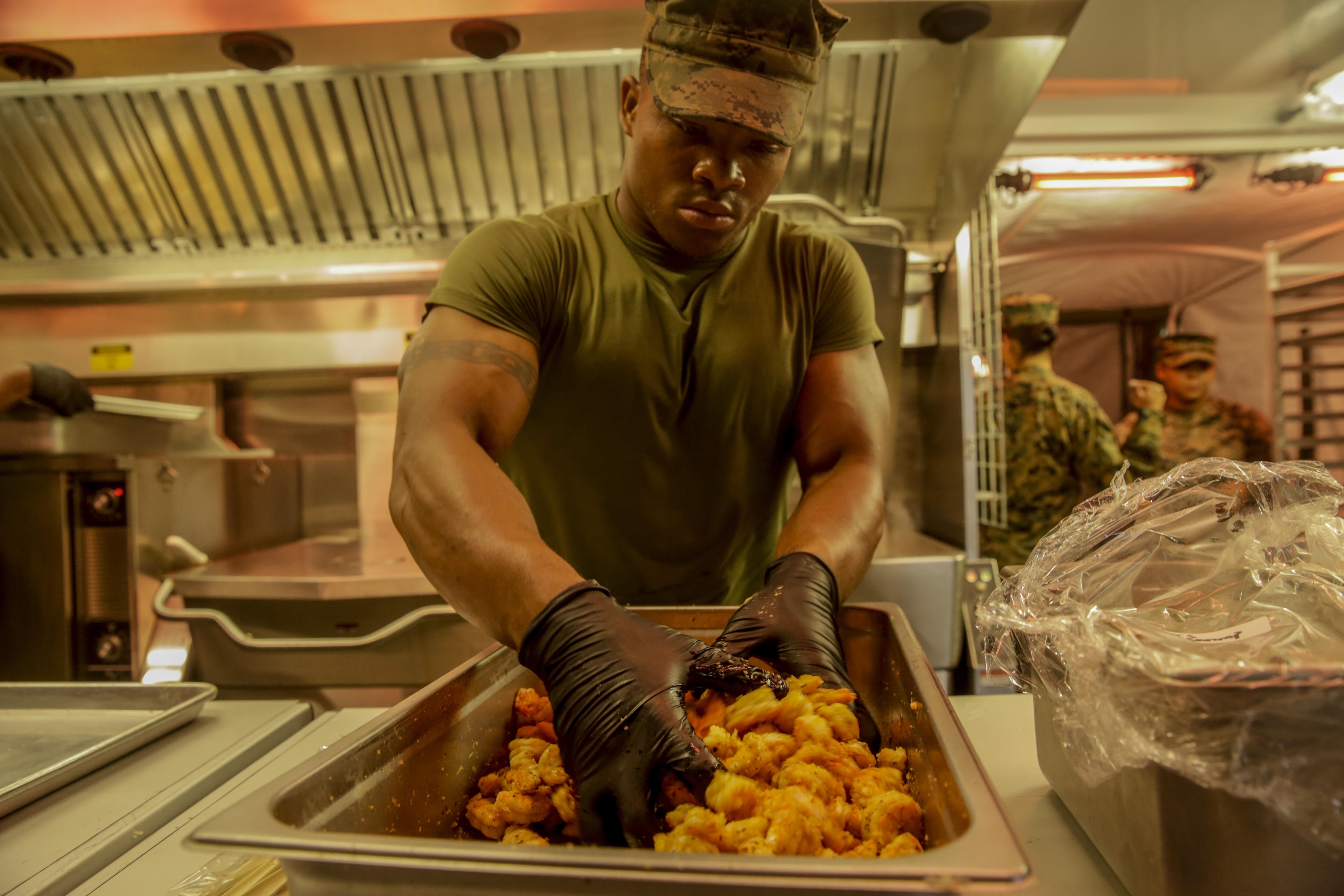 Heating up the kitchen: 2nd MLG Food Service Company compete to be the ...