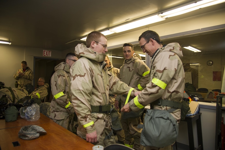 Suits and boots: Reserve readiness exercise > 940th Air Refueling Wing ...