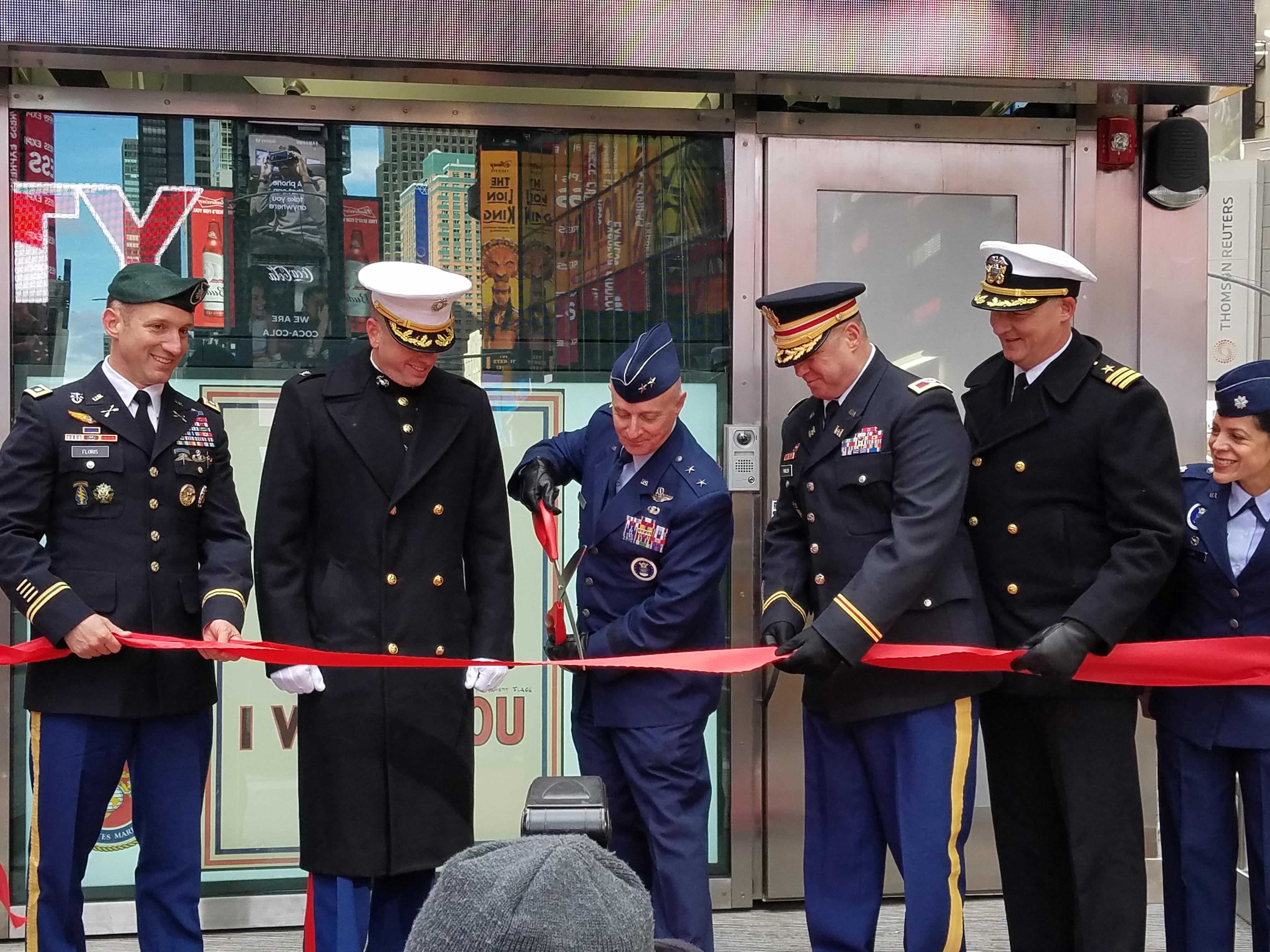 New York District hosts a Joint Armed Forces ribbon cutting ceremony at ...