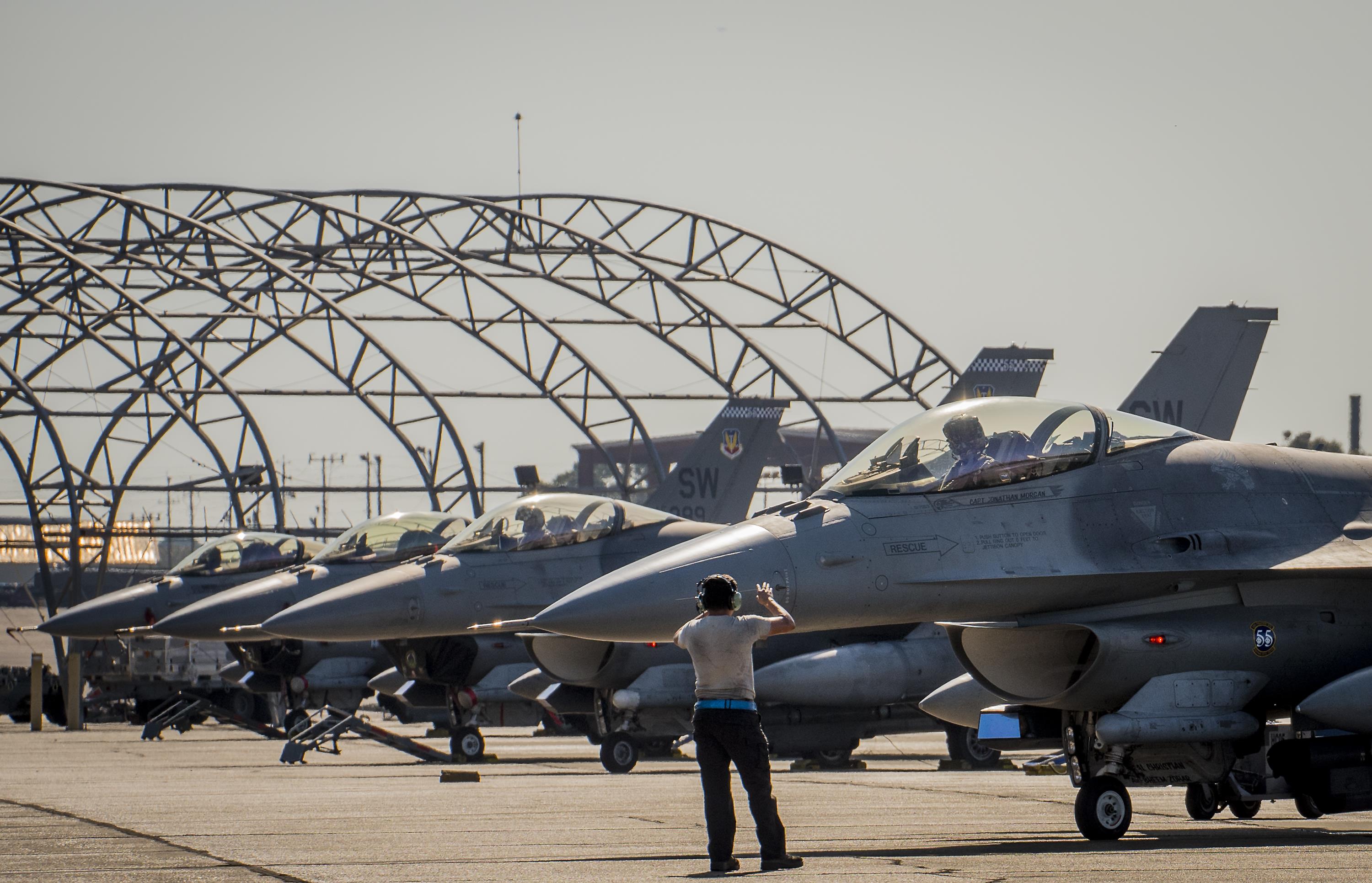 Fighting 55th drop bombs at Combat Hammer > Shaw Air Force Base ...
