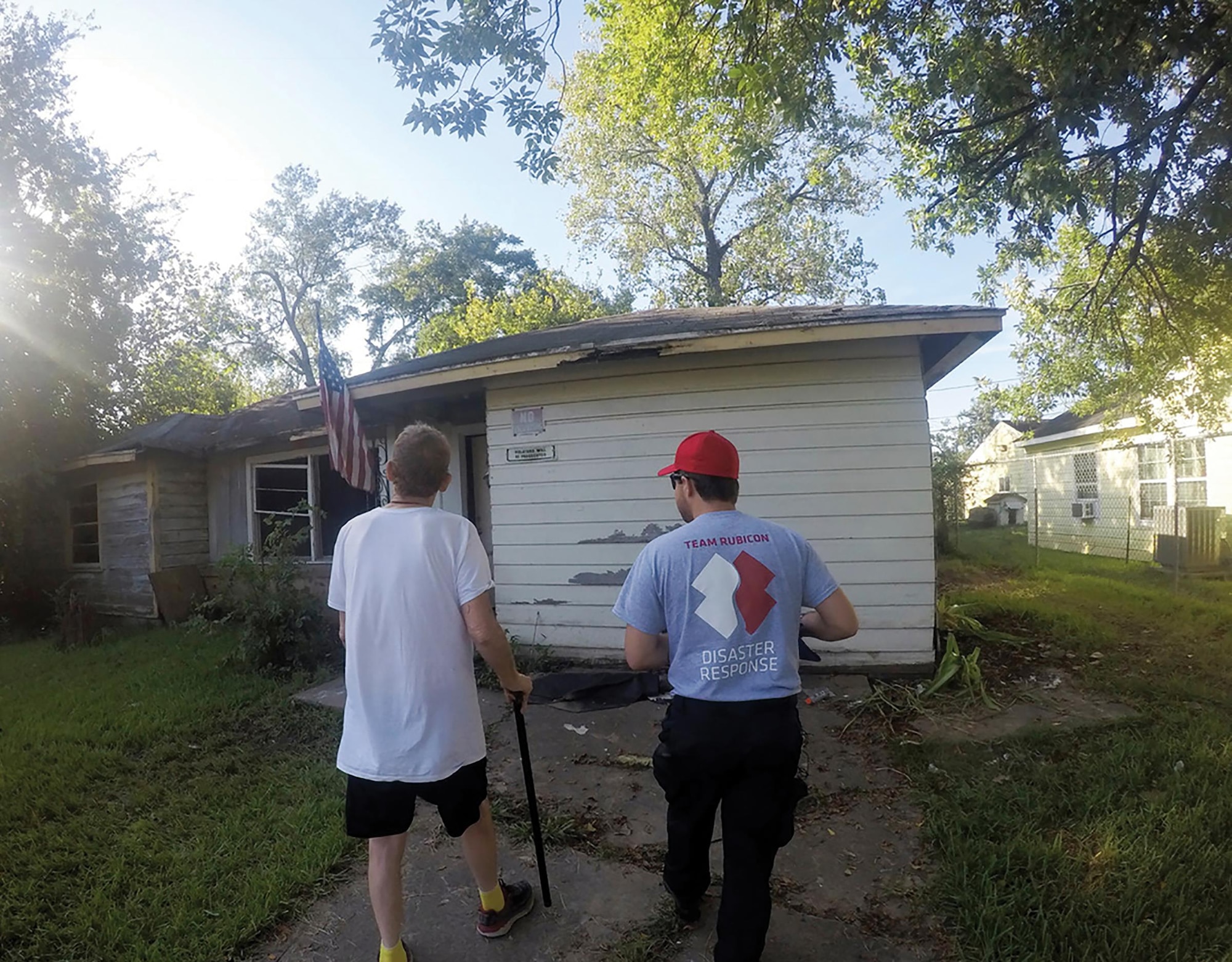 445 AMDS Airman helps restore homes of hurricane victims > 445th ...