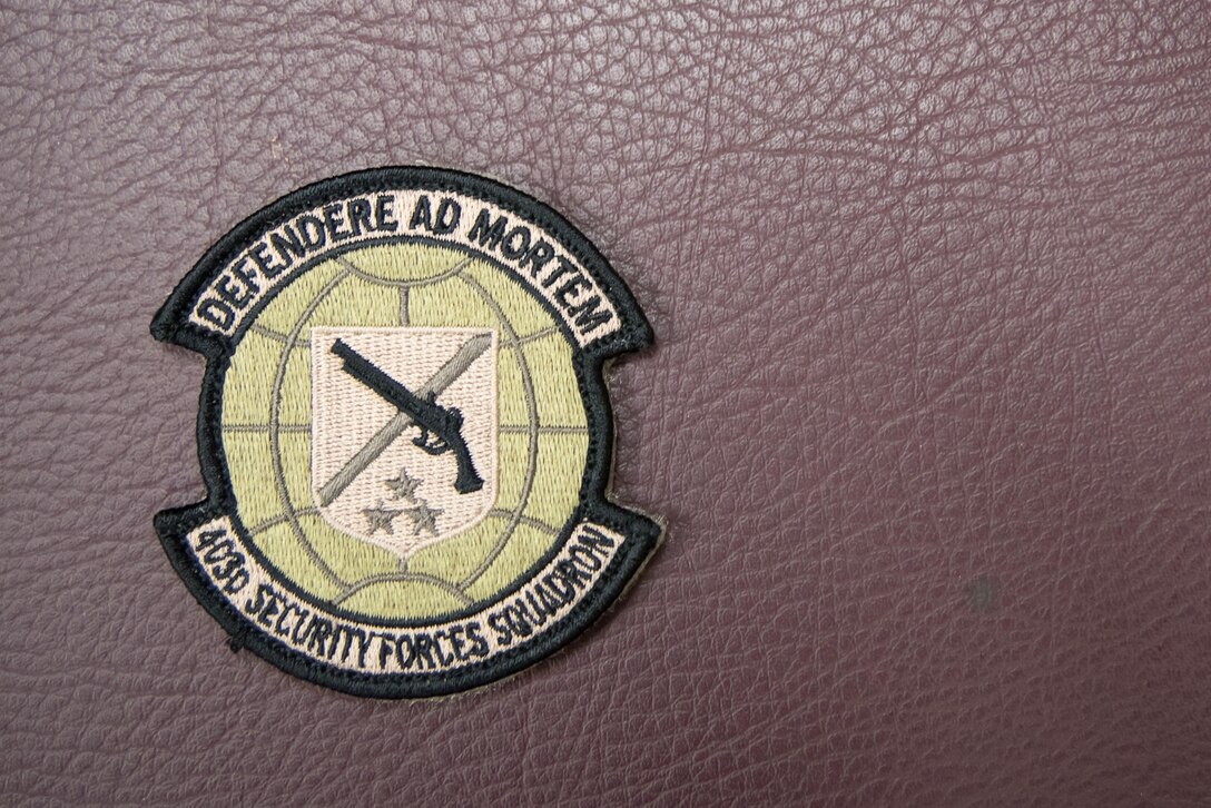 403rd Security Forces Squadron gets new unit patch