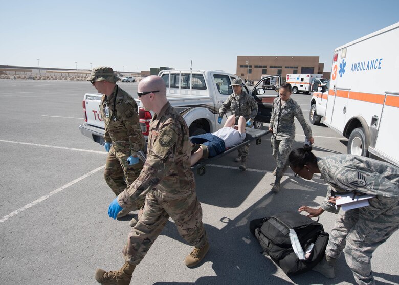 Al Udeid Air Base conducts Anti-Terrorism Force Protection Exercise > U ...