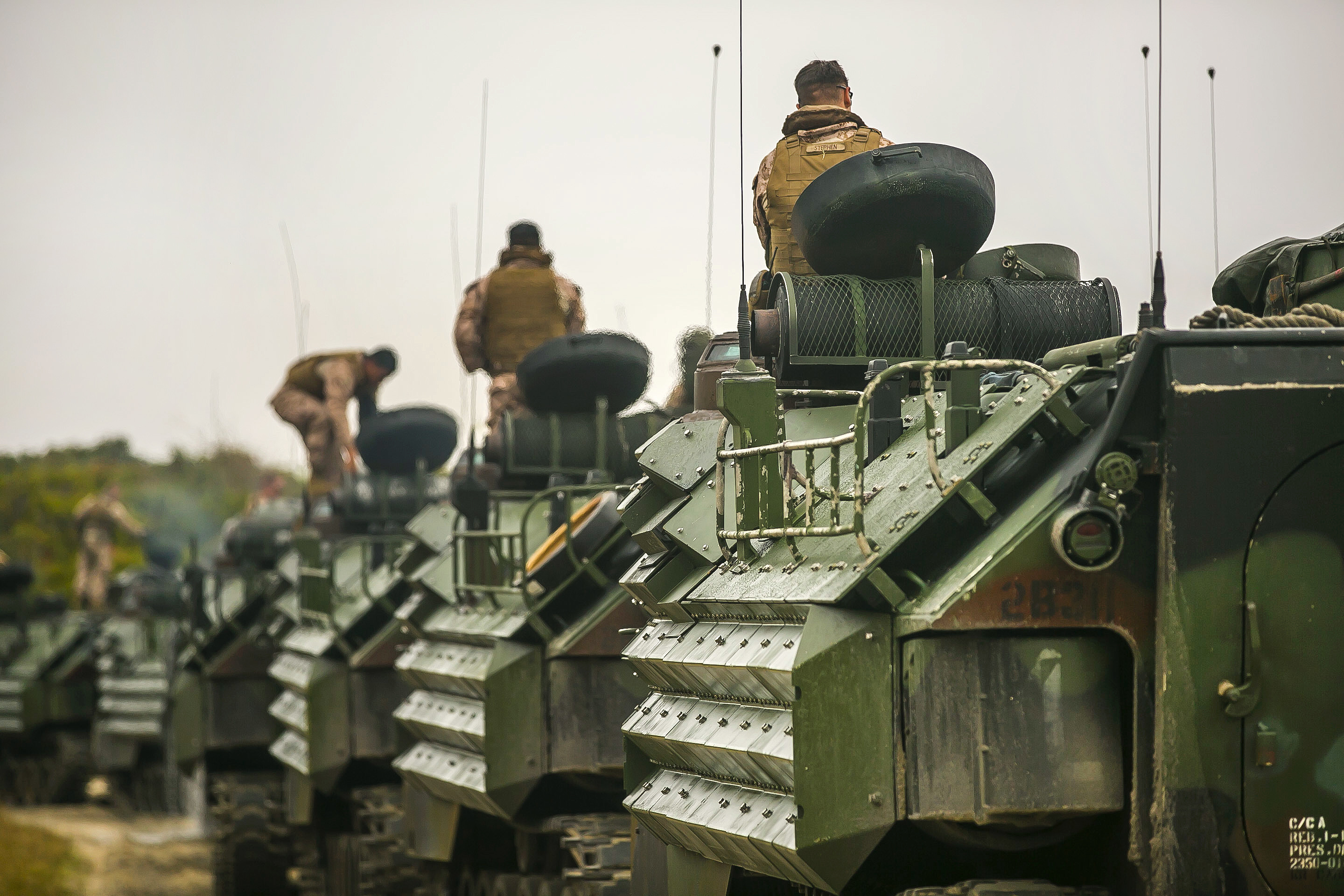 Prepping Assault Vehicles | U.S. Department of War