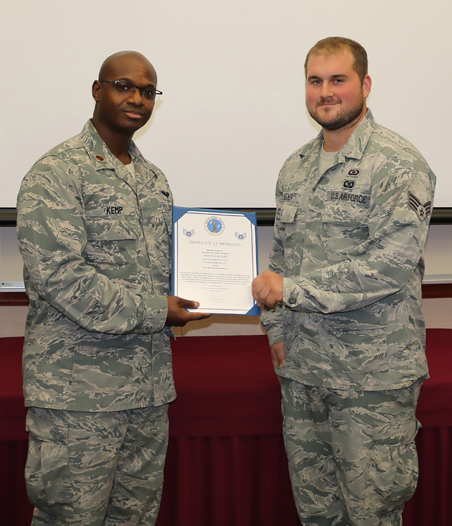 Seven Promoted at EADS > Eastern Air Defense Sector > Article Display