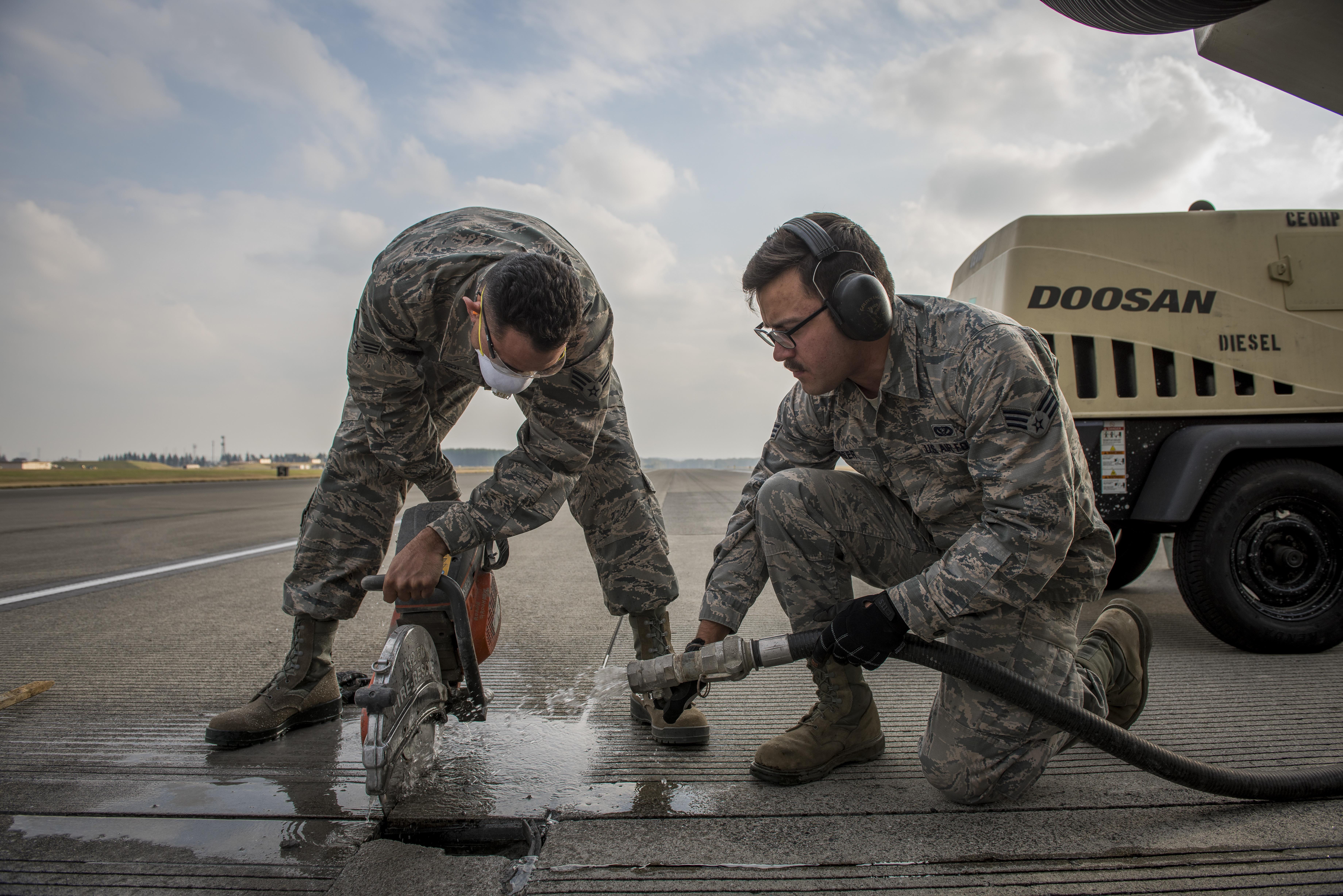 374 CES Runway Repair